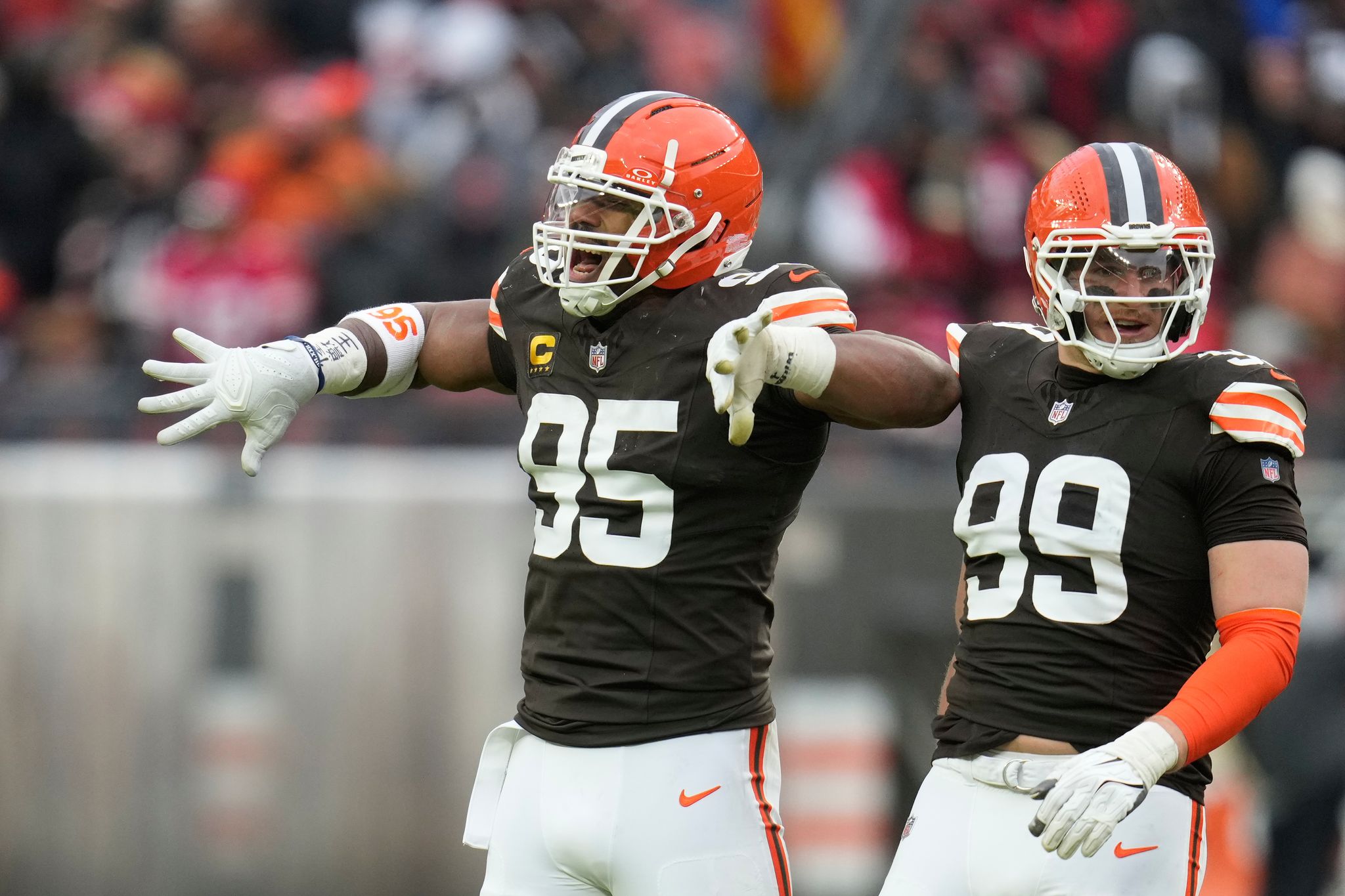 Myles Garrett de Browns busca récord de capturas en una temporada ante ...