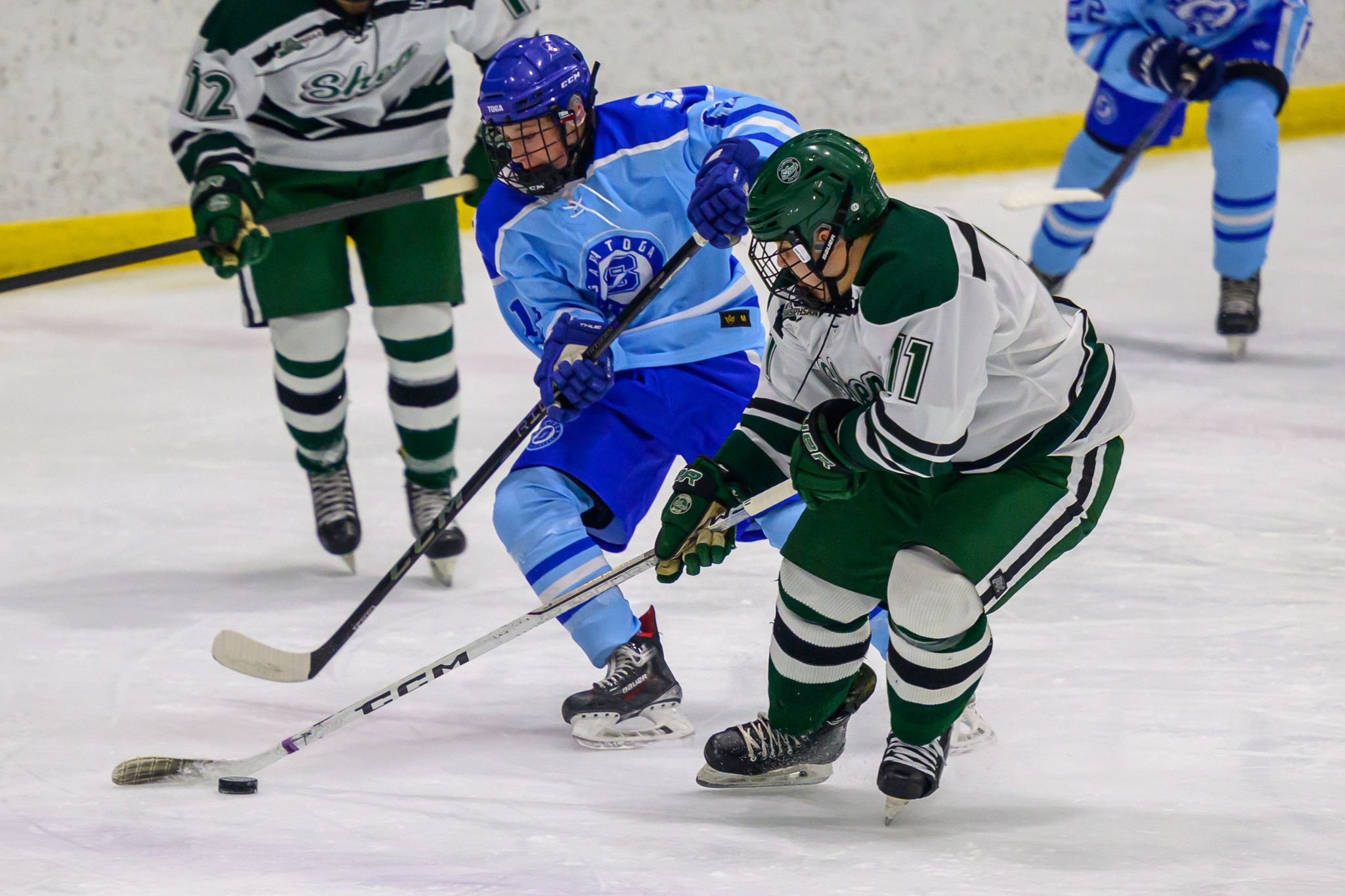 Shen hockey beats Saratoga behind Gavin Cronin's hat trick