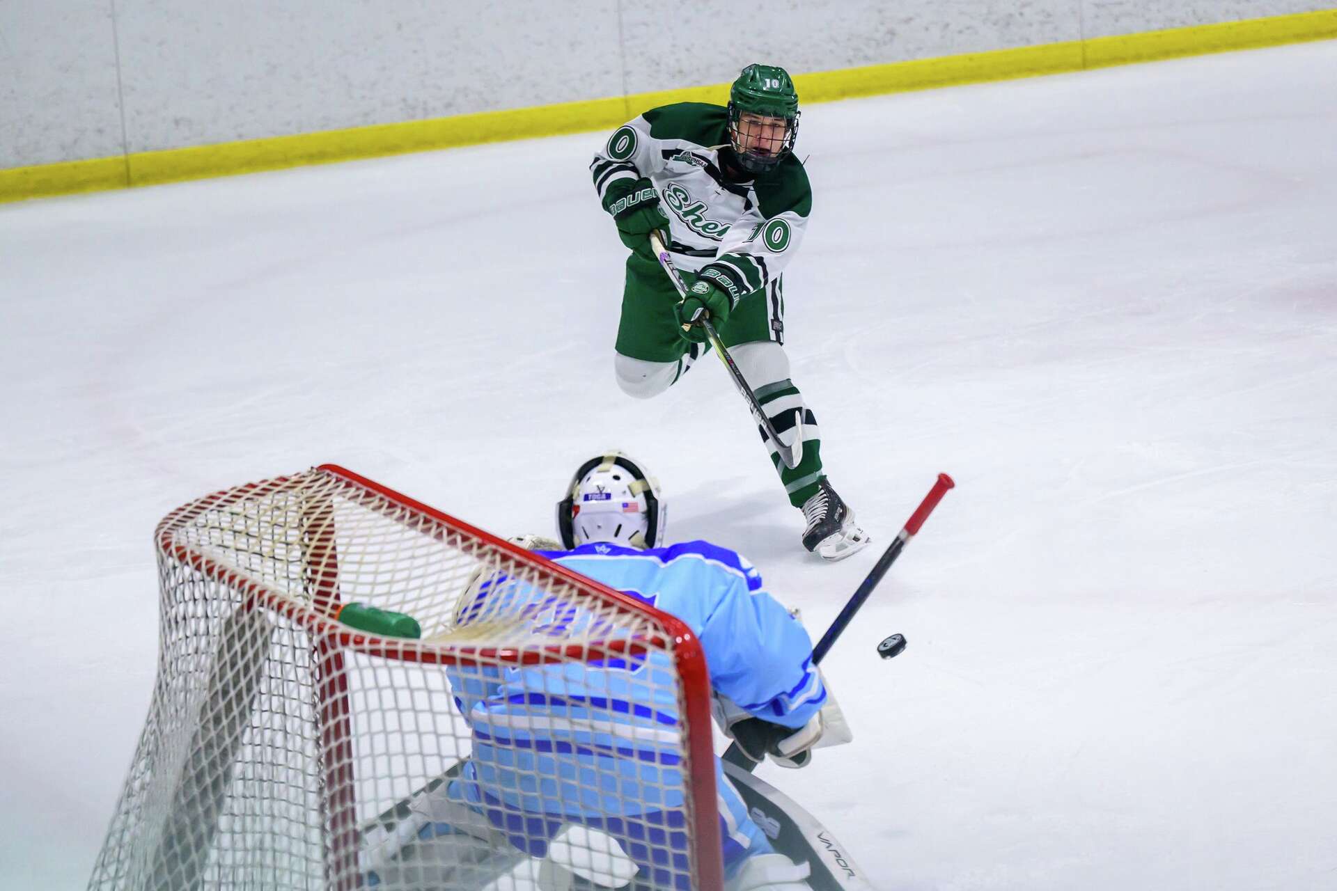 Shen hockey beats Saratoga behind Gavin Cronin's hat trick