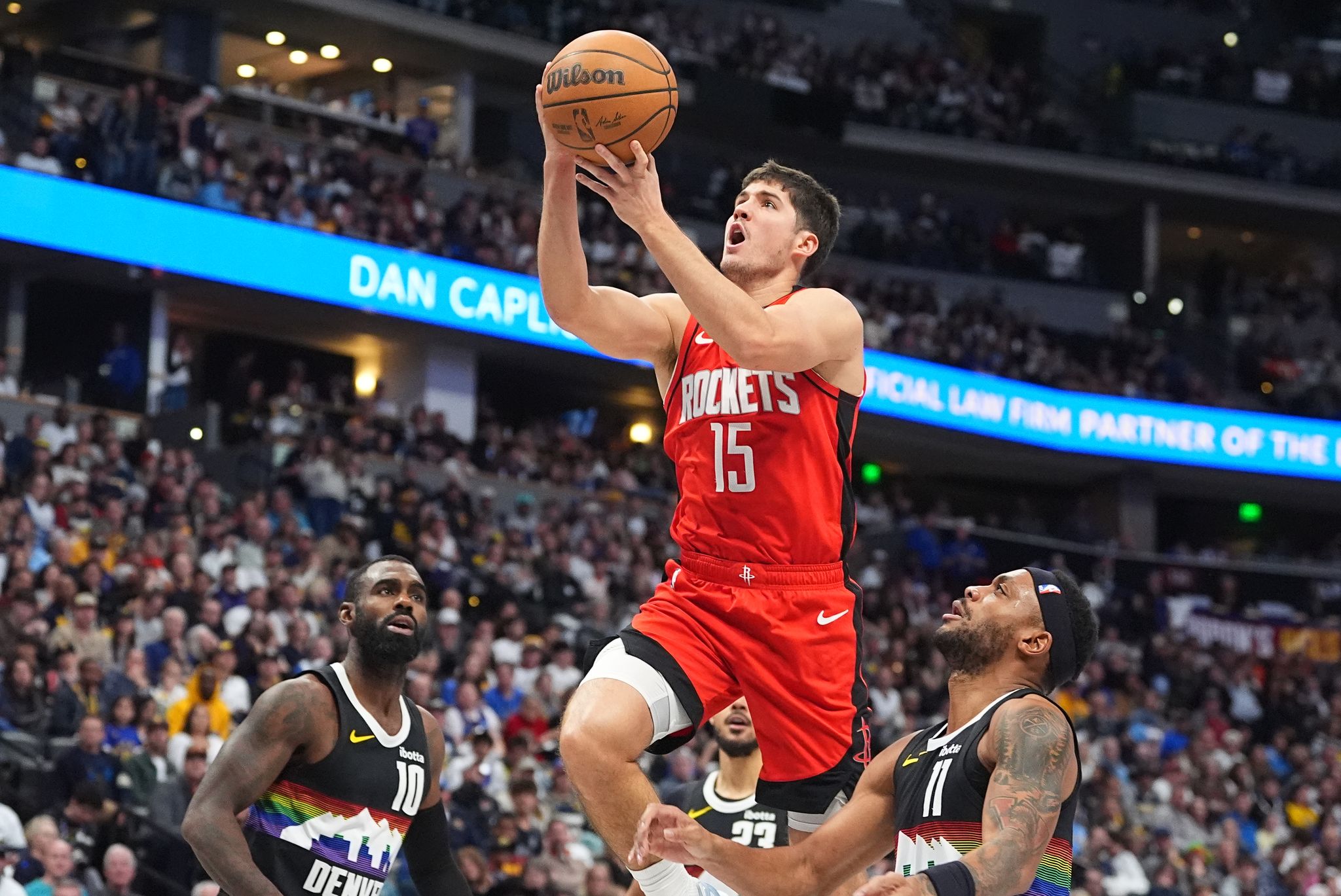 Reed Sheppard's big game lifts Houston Rockets past Denver Nuggets