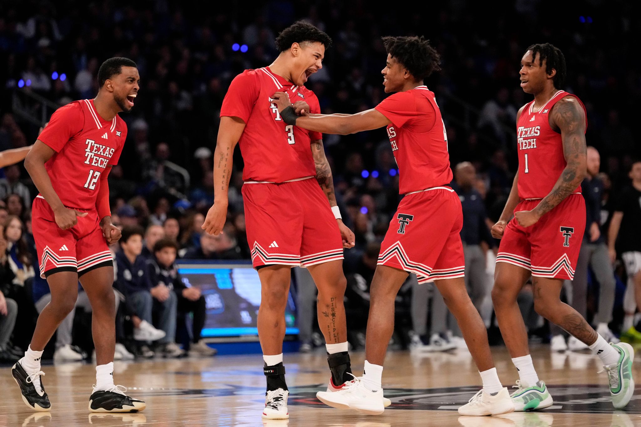 No. 19 Texas Tech rallies from 17 down to stun No. 3 Duke 82-81 at MSG