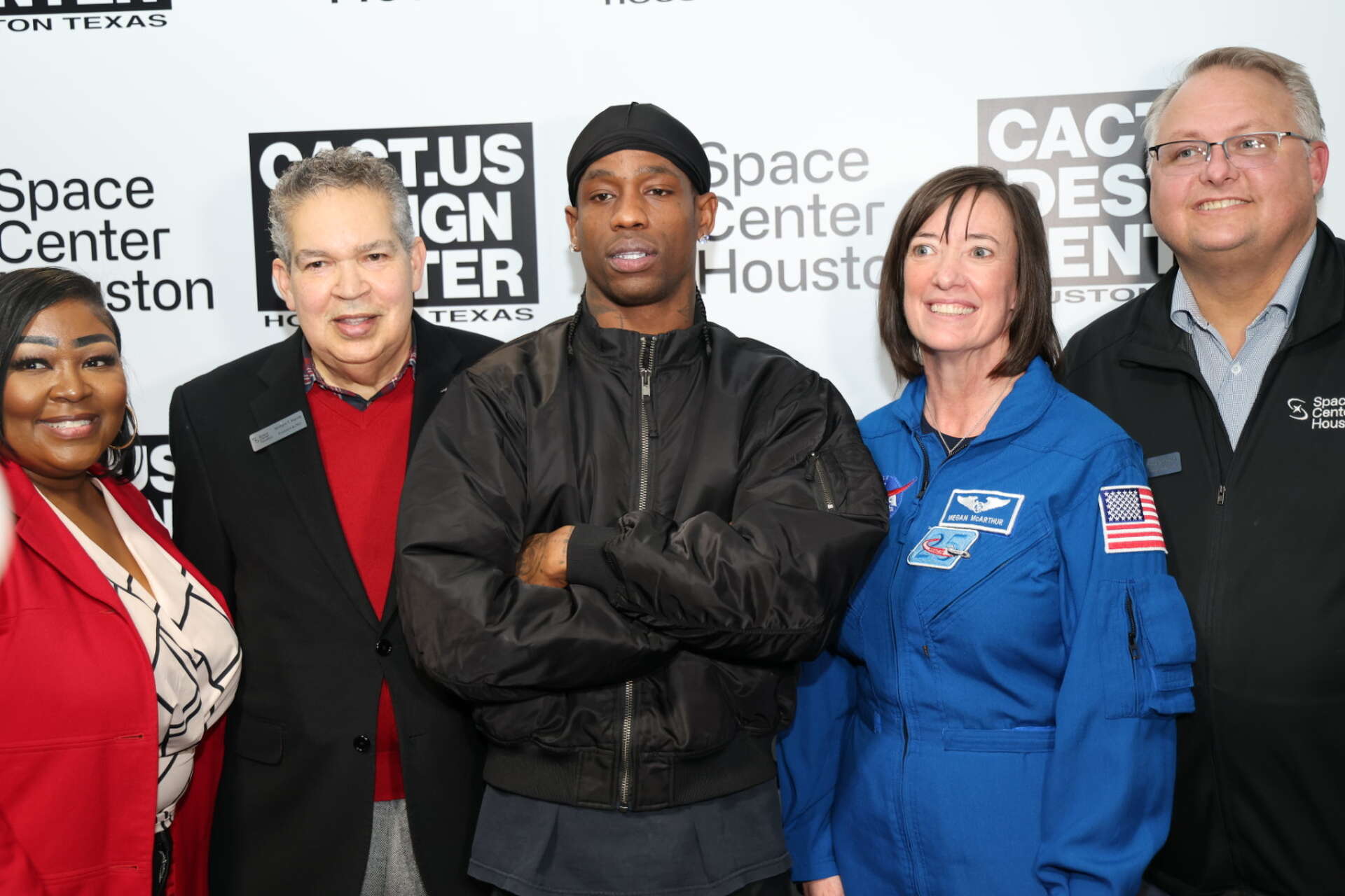 Travis Scott in Houston for NASA partnership and TSU Winter Wonderland