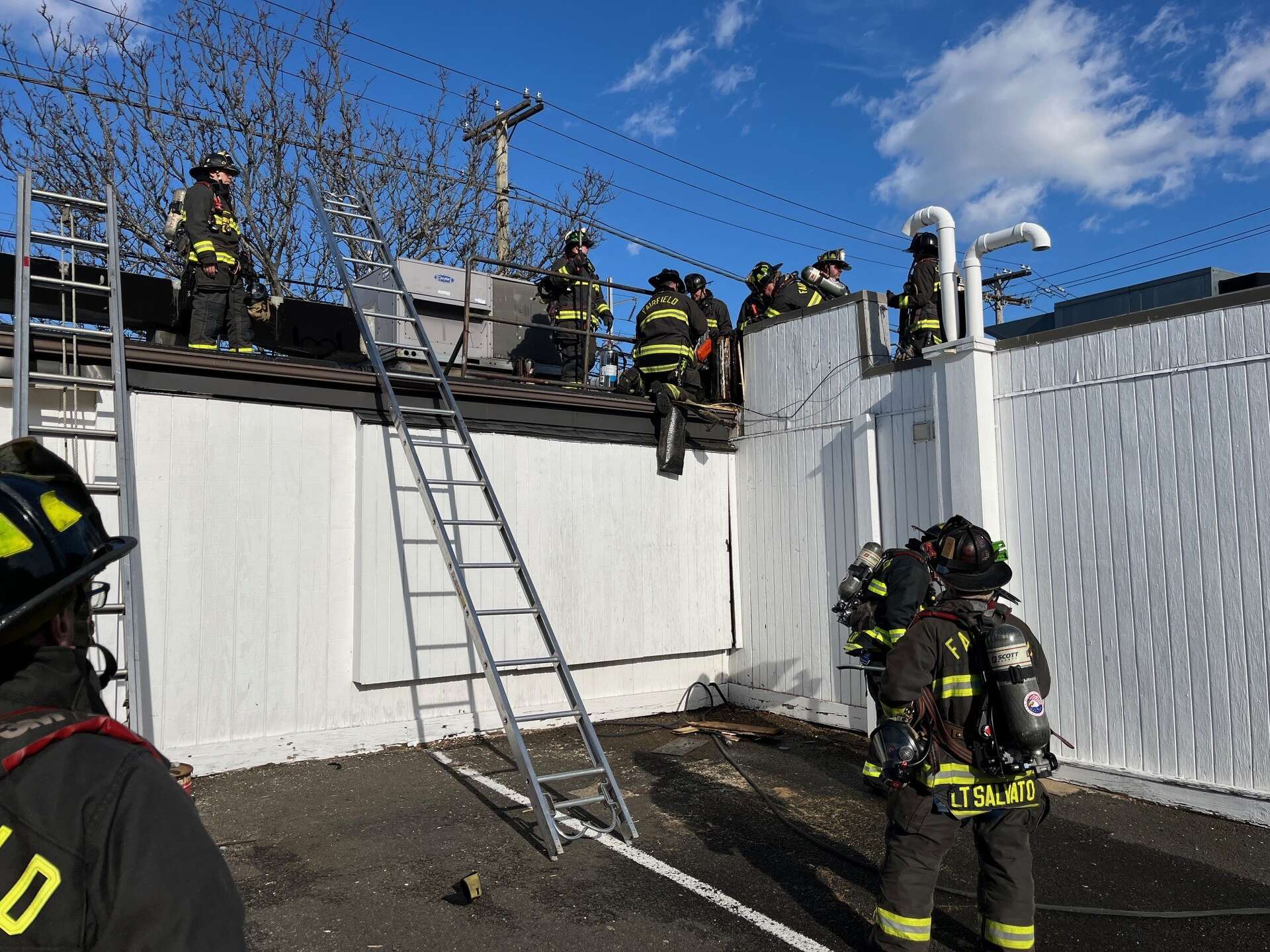 Fairfield firefighters put out blaze at Post Road restaurant