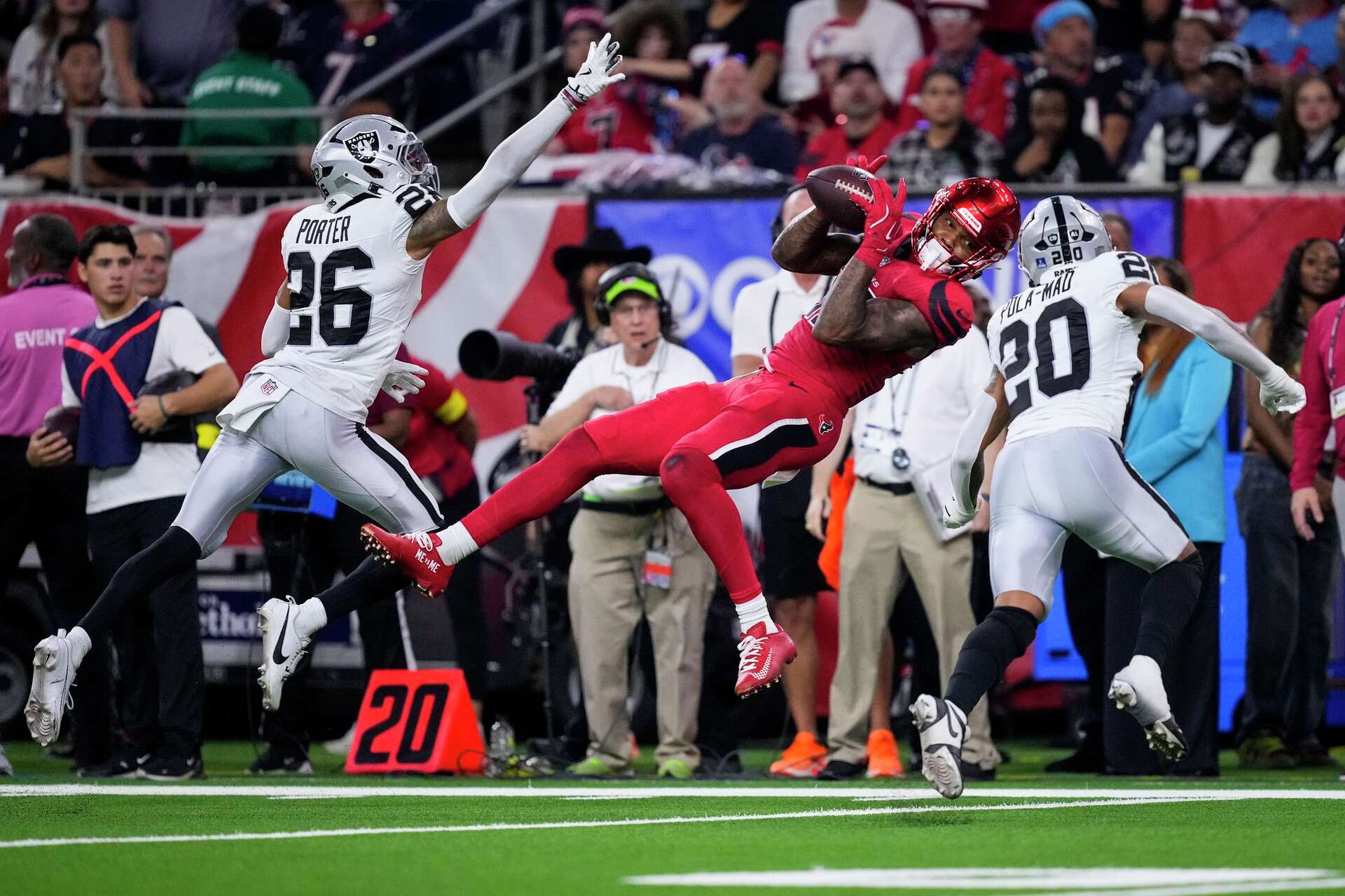 CJ Stroud, Nico Collins come up big as Texans beat Raiders