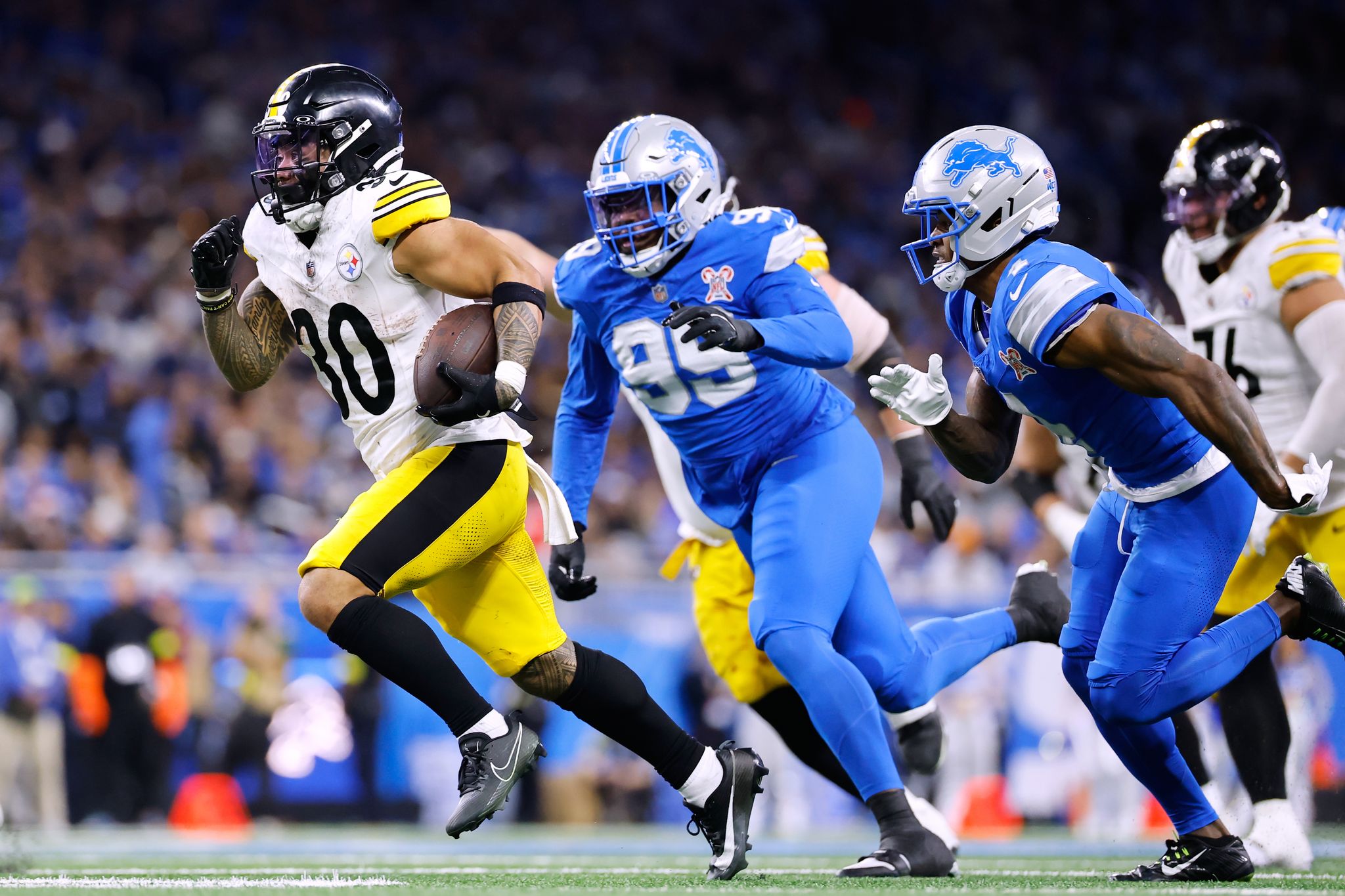 Steelers superan 29-24 a Lions tras castigo de Amon-Ra St. Brown que ...