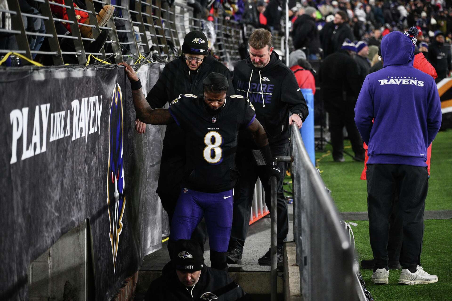 Ravens rule Lamar Jackson out for Saturday night's must-win game at ...
