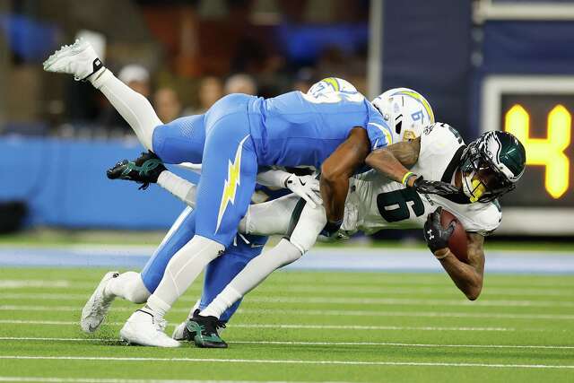 NFL upholds 2-game of Chargers' Denzel Perryman for helmet-to-helmet ...