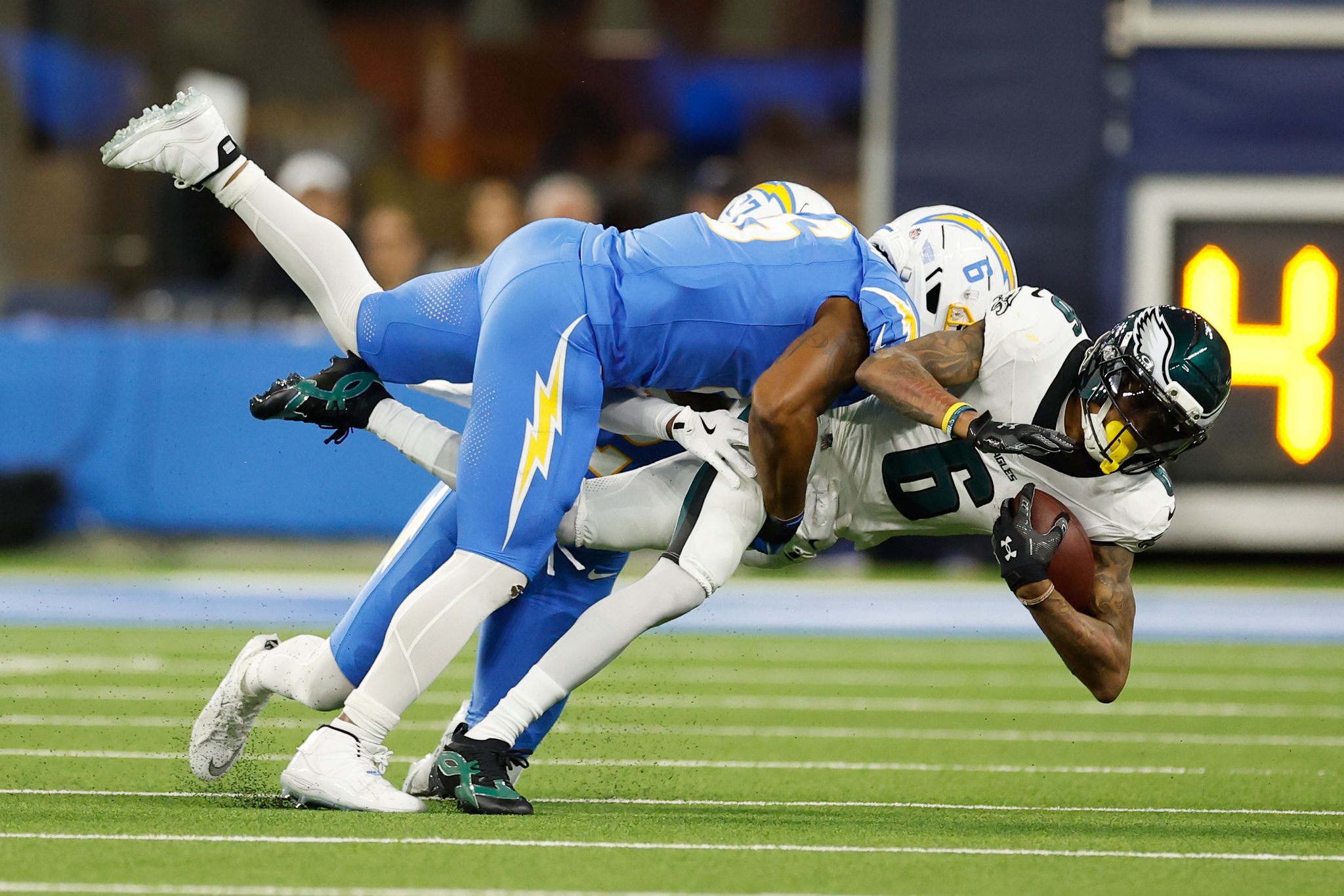 Chargers LB Denzel Perryman suspended 2 games following penalty for ...