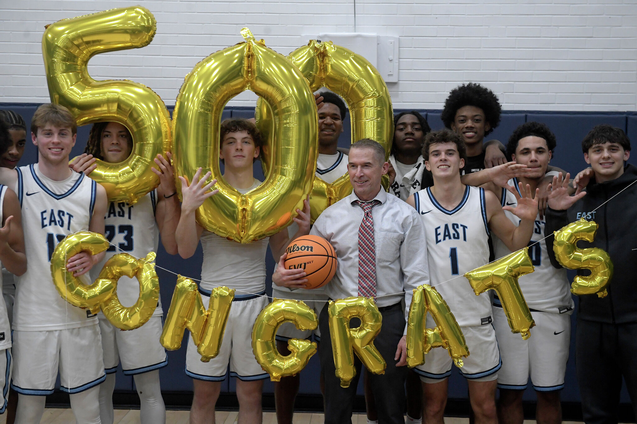CT boys basketball coach East Catholic's Luke Reilly wins 500th game