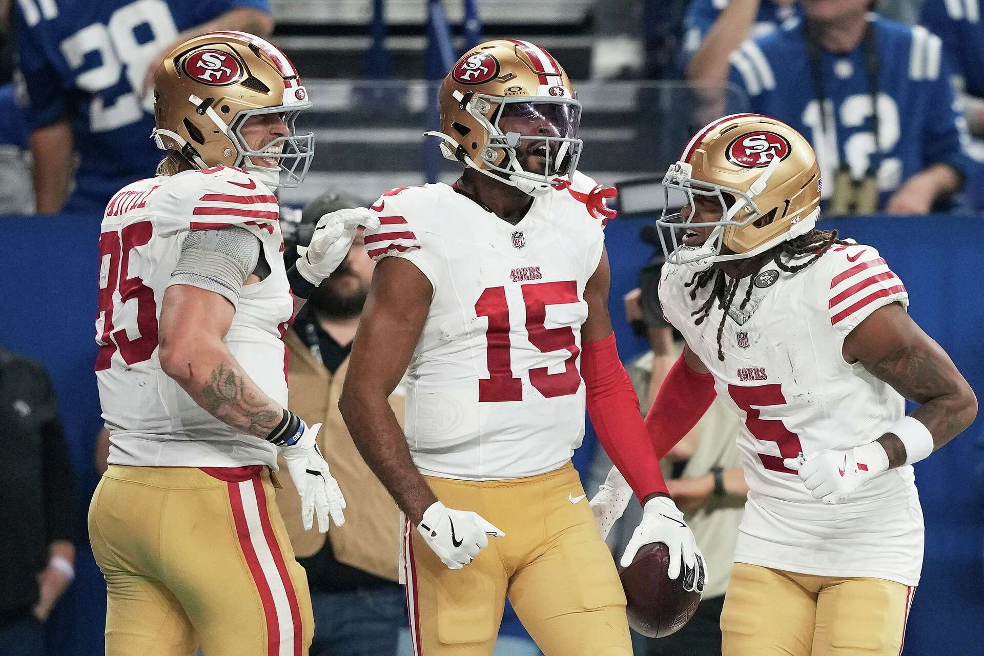 49ers game grades: Offense carries the load in blowout of Colts