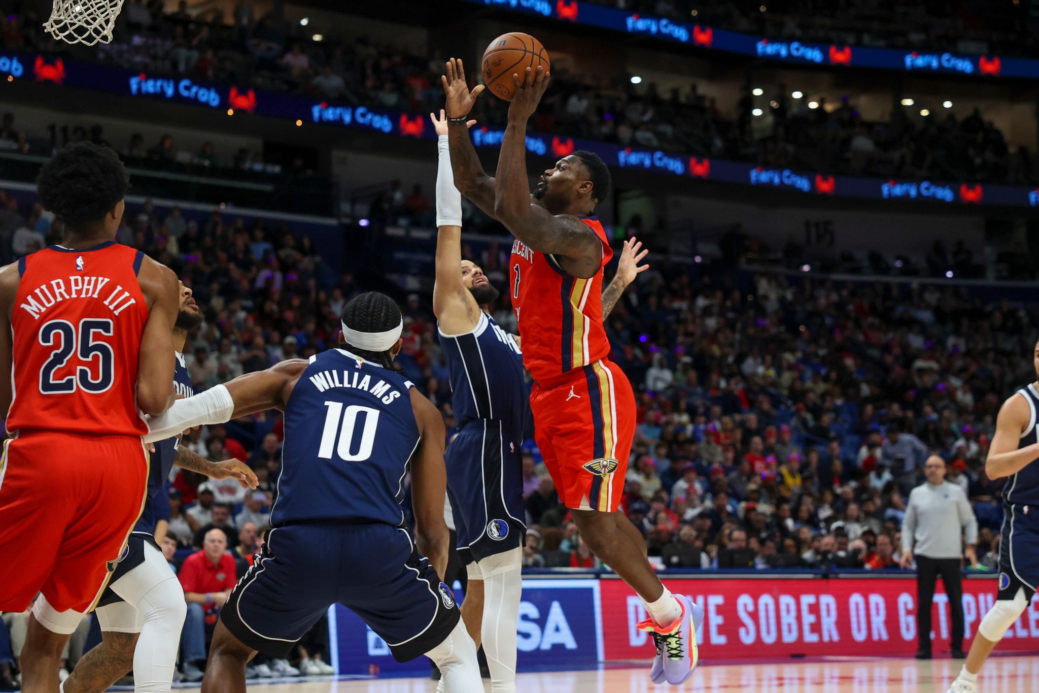 Zion Williamson scores 24 to lead Pelicans over Mavericks for 5th ...
