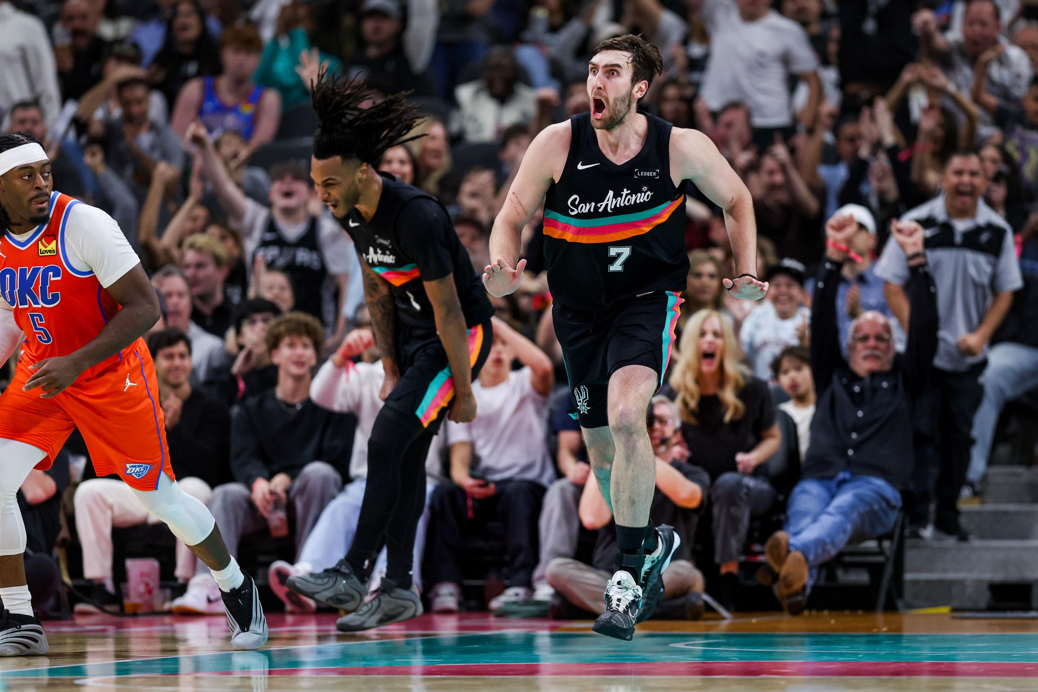 Spurs vs. Thunder: How to watch the game, who's starting, who's out