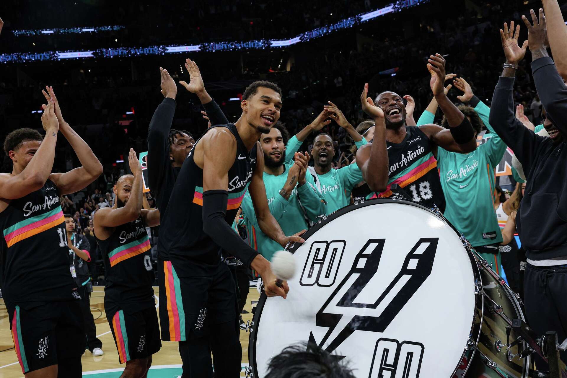 Spurs riding high after win over defending NBA champion Thunder