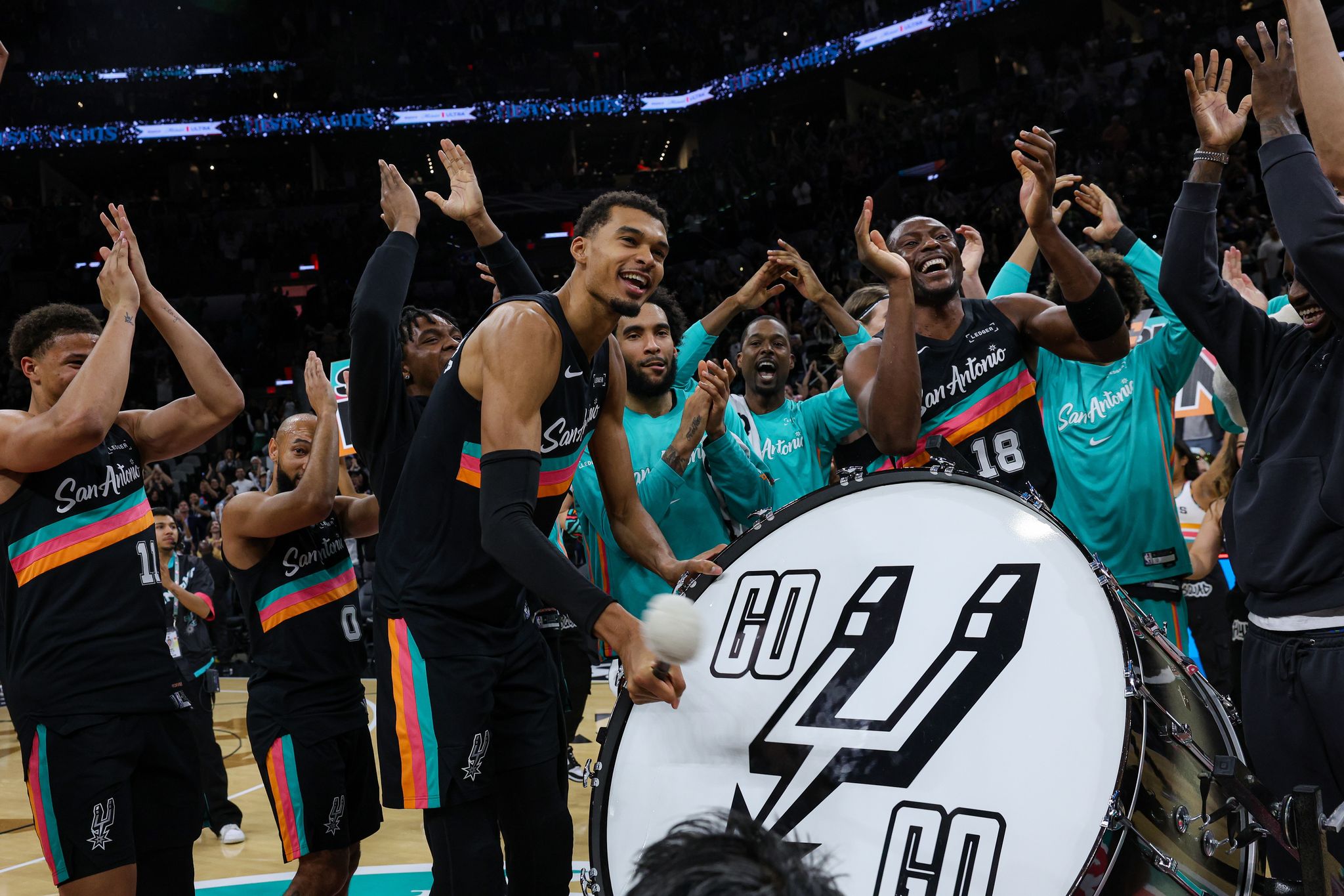 Spurs riding high after win over defending NBA champion Thunder