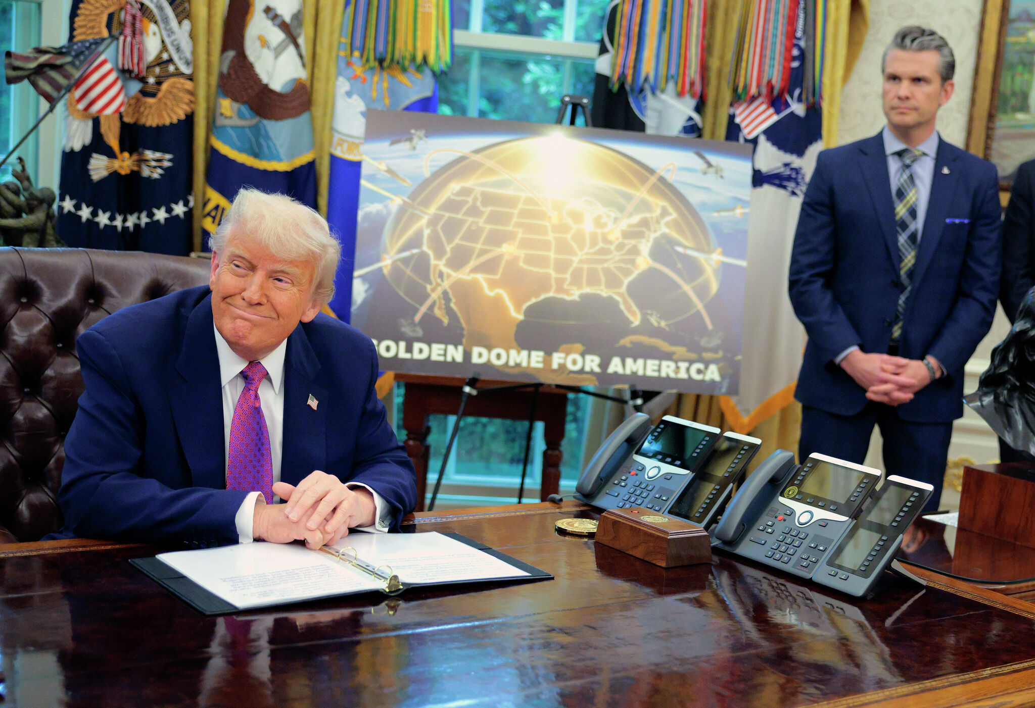 Texas firms poised to cash in on Trump’s Golden Dome project