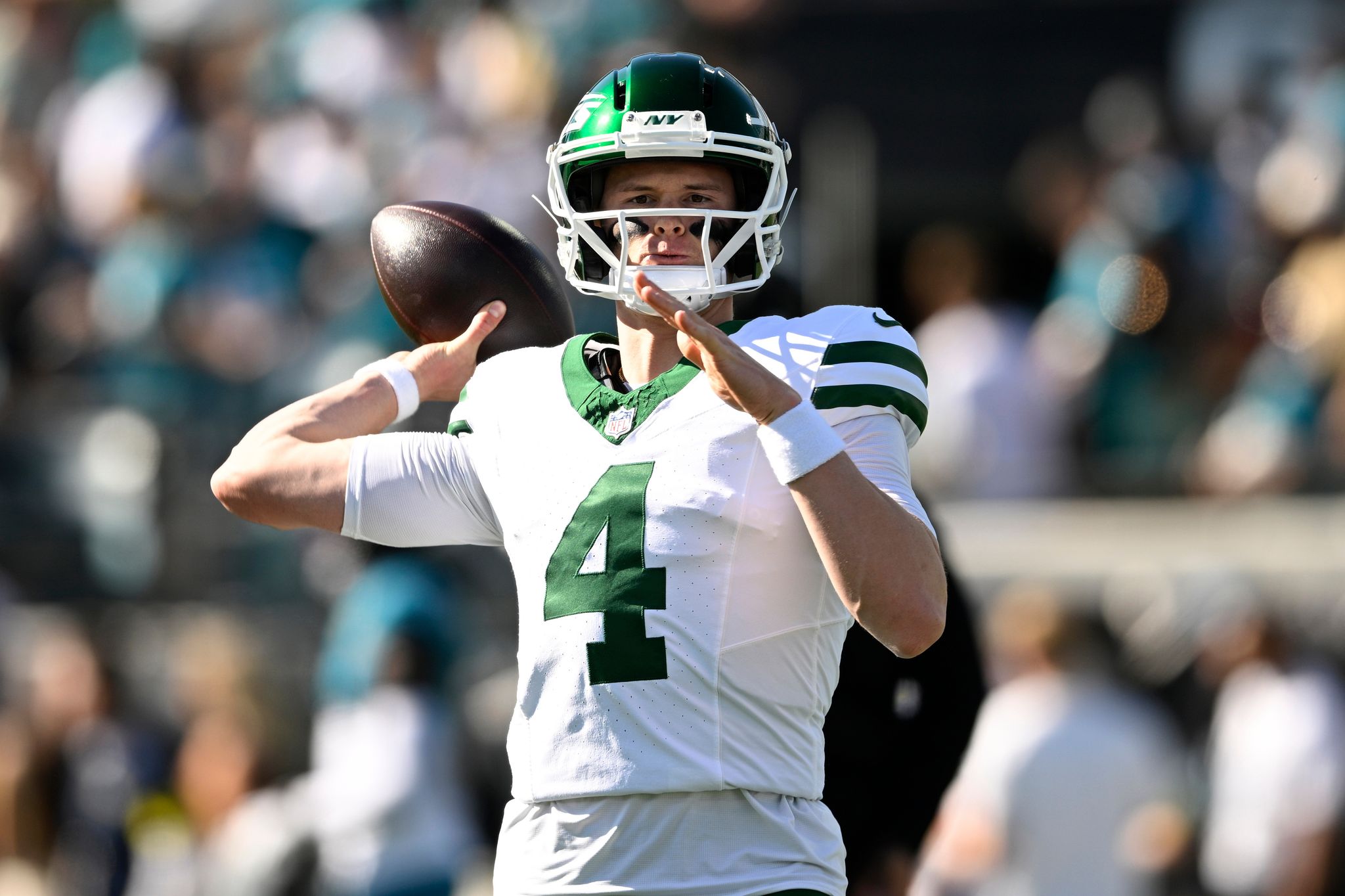 Brady Cook relishing sudden stint as Jets' starting QB that came from ...