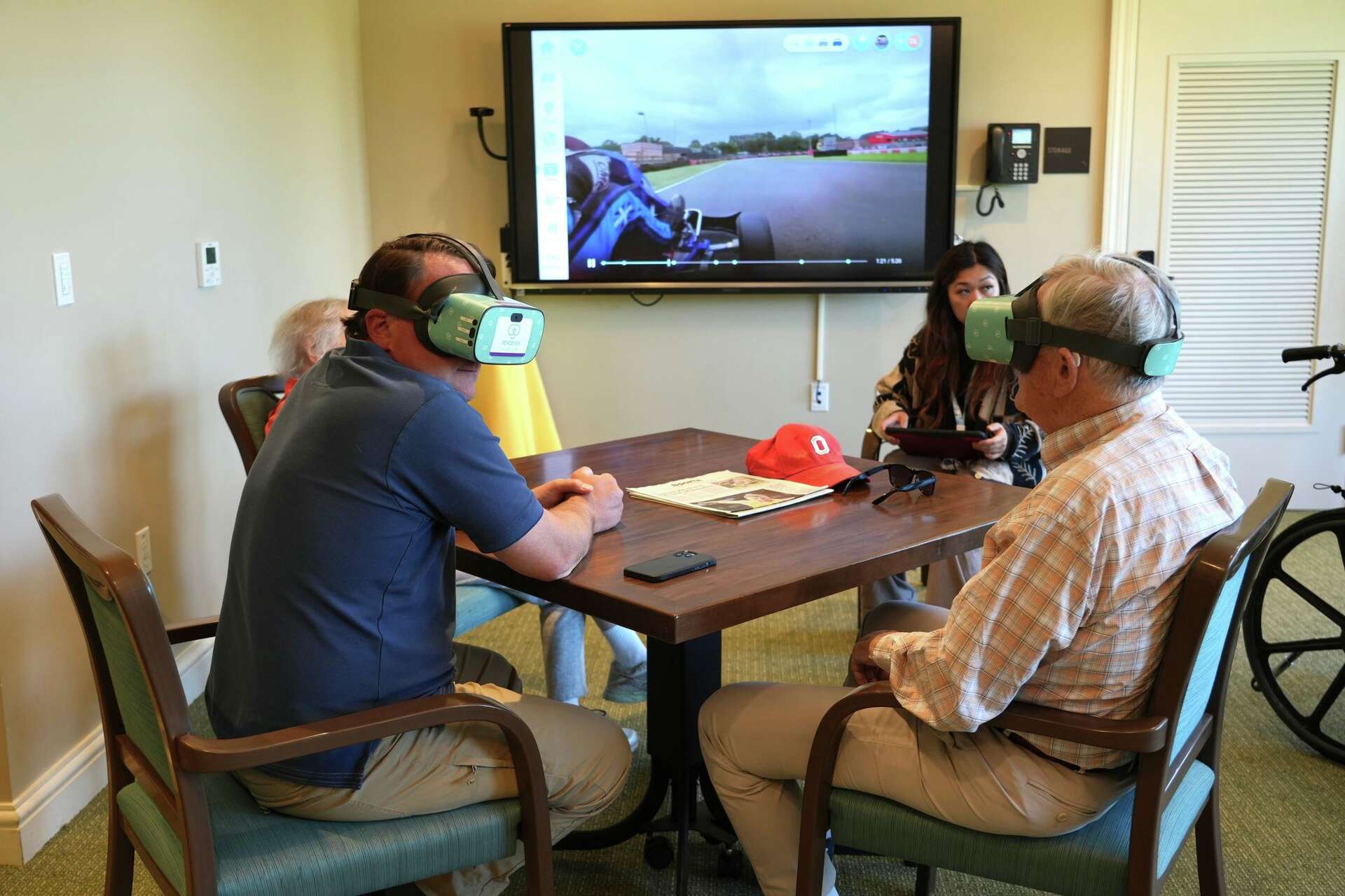 Virtual reality opens doors for older people