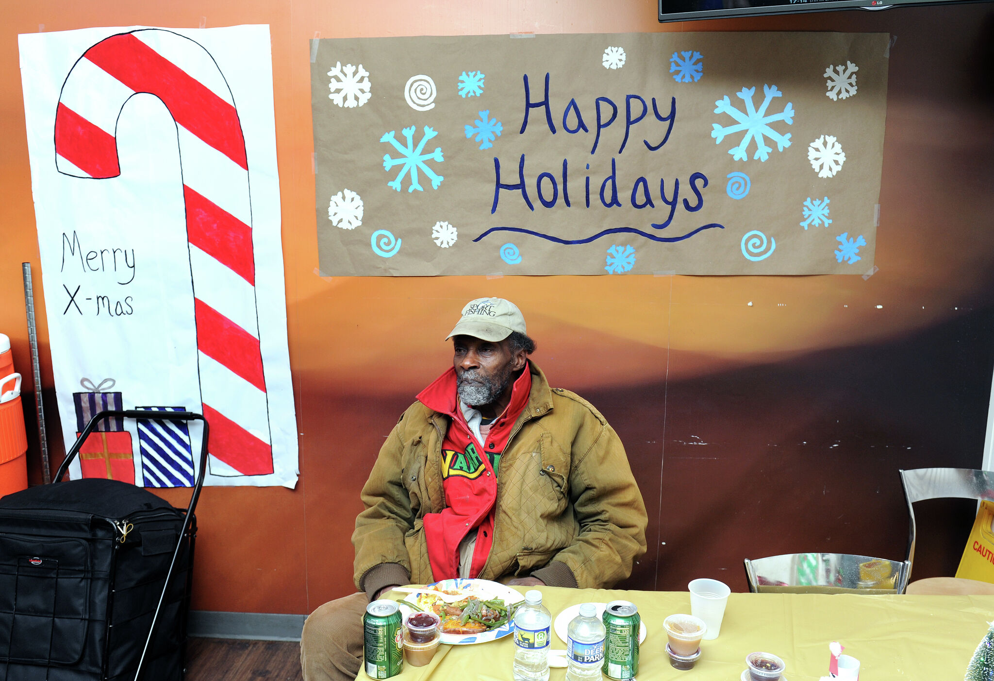 Stamford's New Covenant Center hosts Christmas luncheon