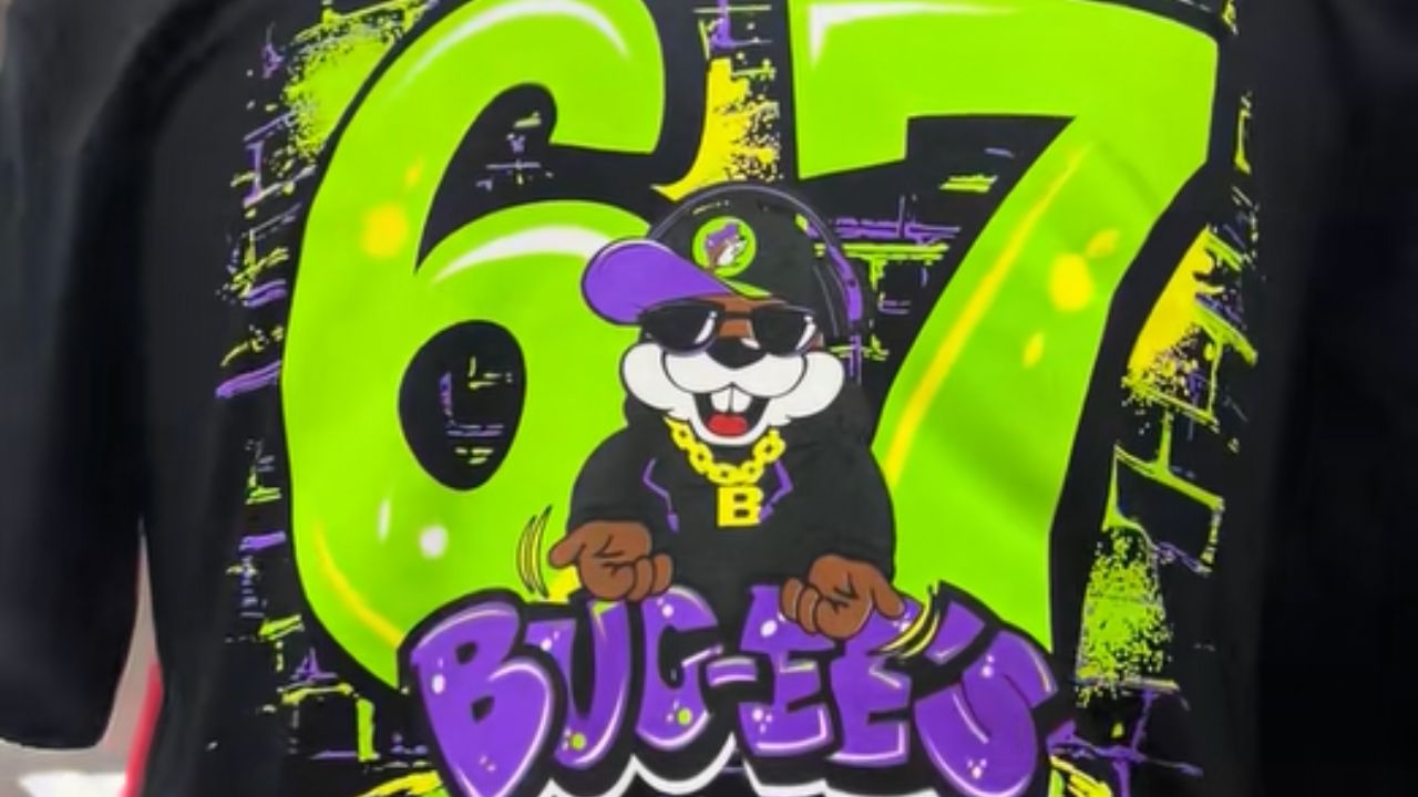 Texas brand Buc-ee's gets in on "6 7" meme with new T-shirt
