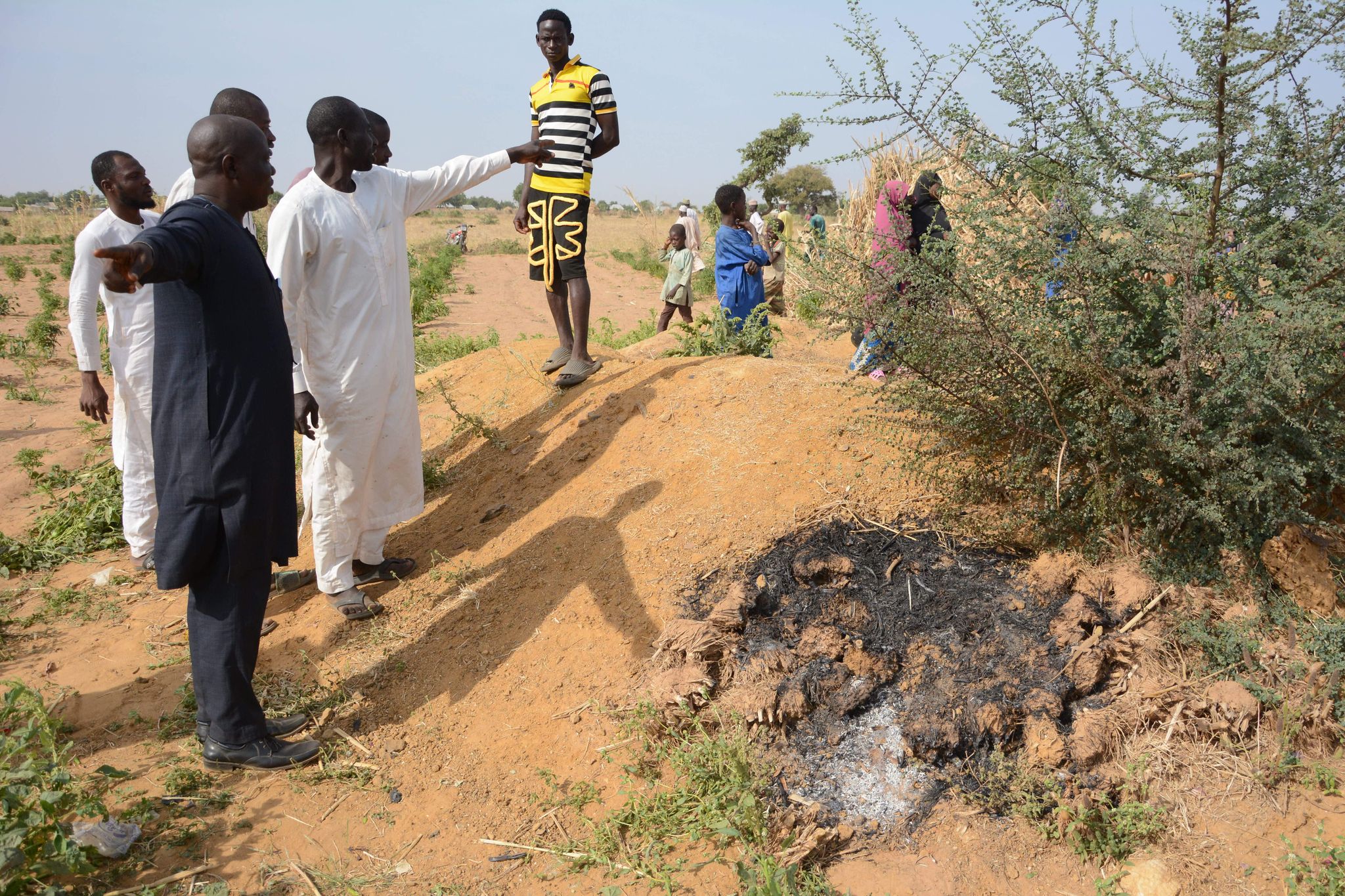 Nigerian villagers are rattled by US airstrikes that made their homes ...