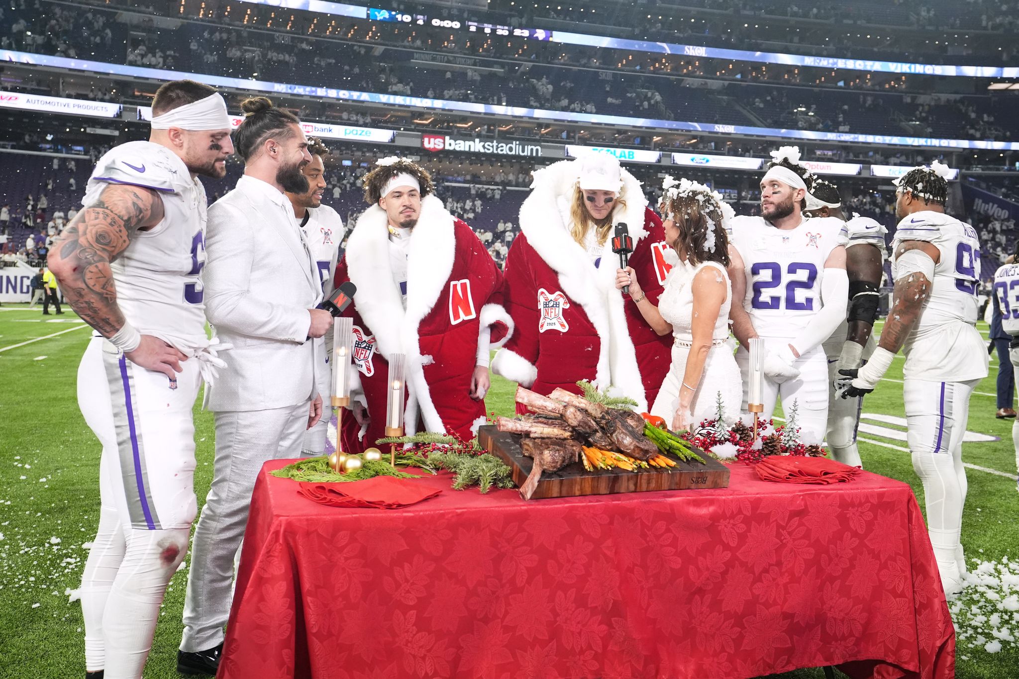 Lions-Vikings Christmas game on Netflix sets NFL streaming record ...