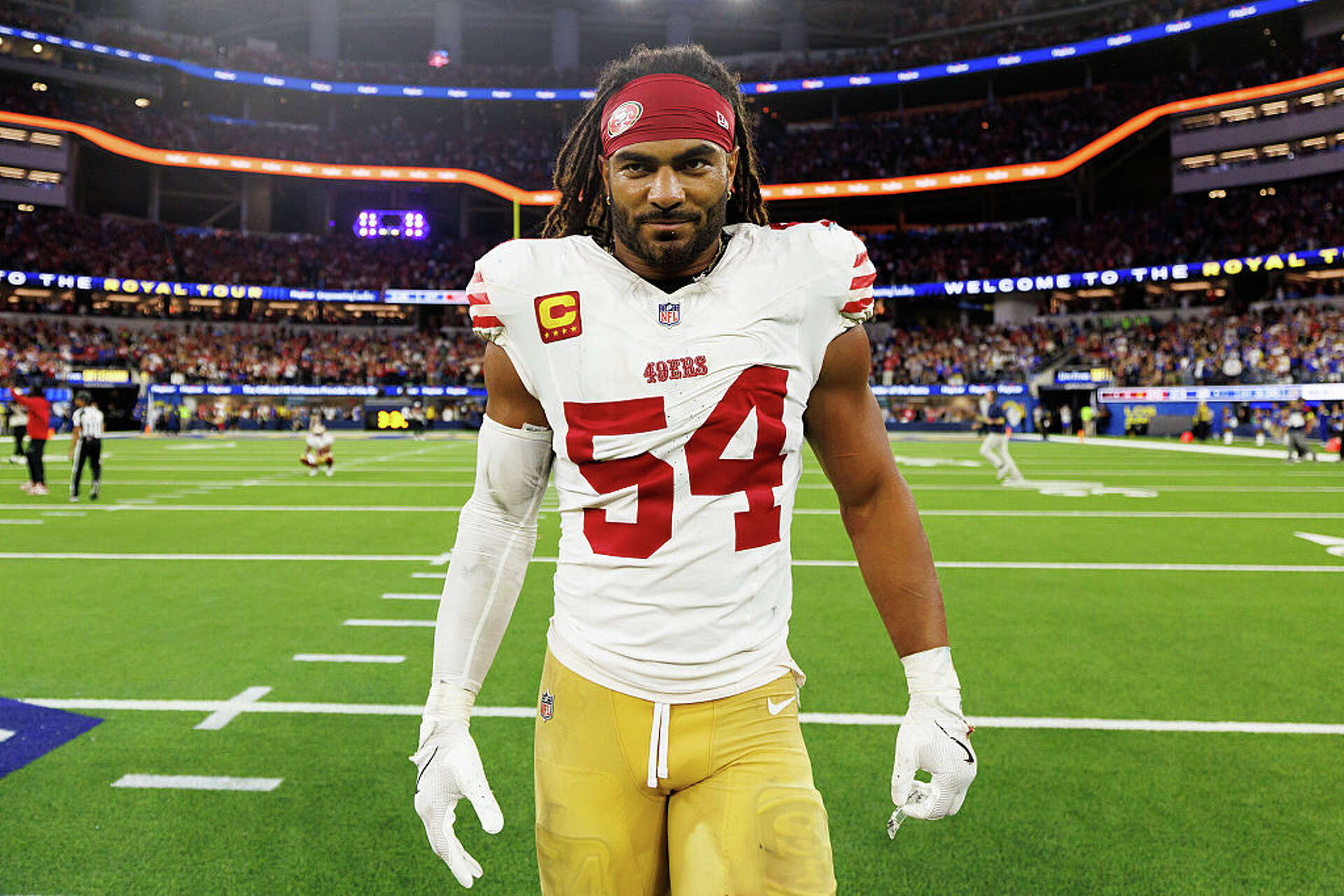 Fred Warner is giving the 49ers good news on his major injury