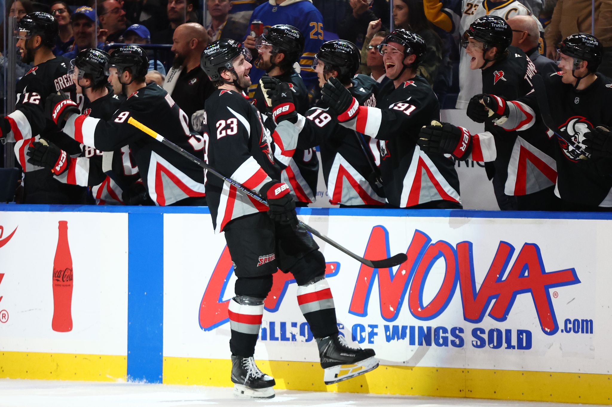 Samuelsson's three-point game leads Sabres to 8th straight win, 4-1 ...