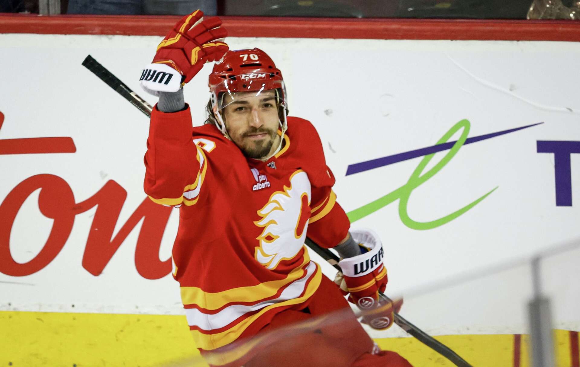 Blake Coleman scores late as Flames edge Oilers 3-2
