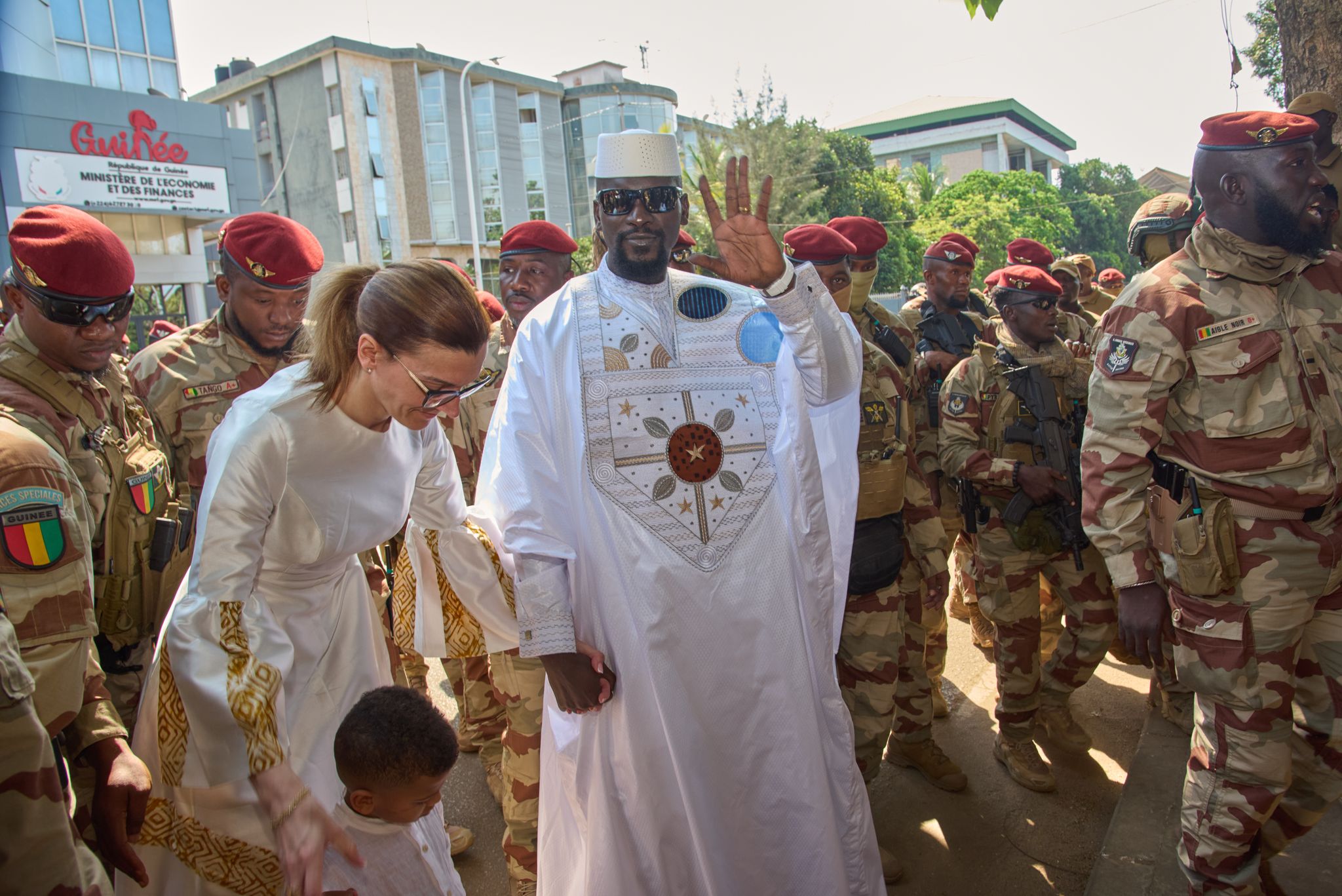 Guinea's junta leader is confirmed president-elect after first vote ...