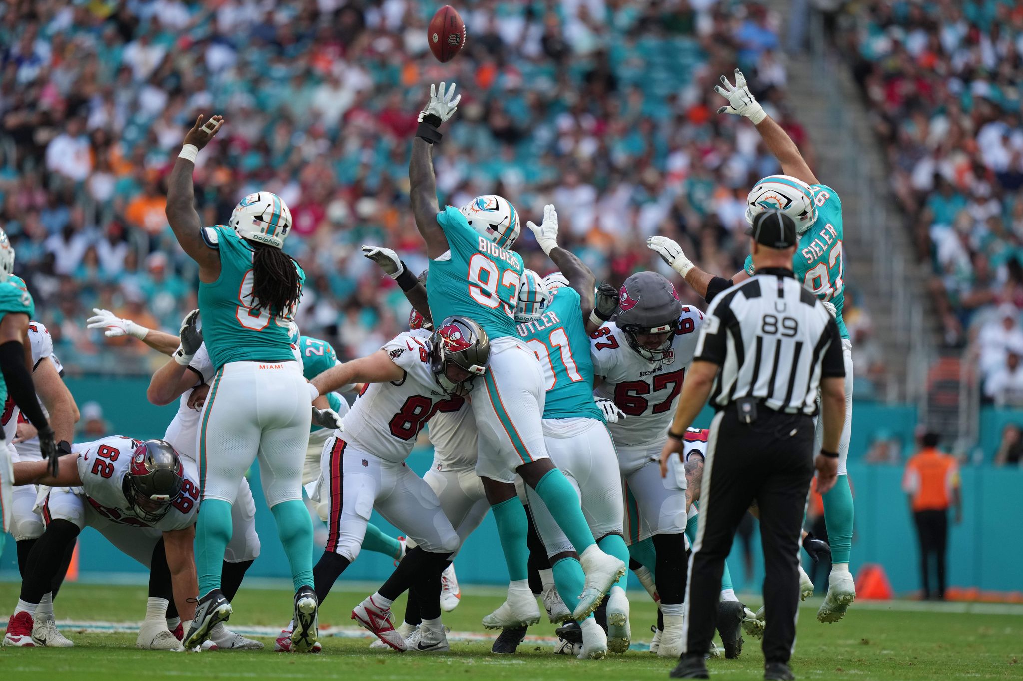 Dolphins are getting production from their young players, an ...