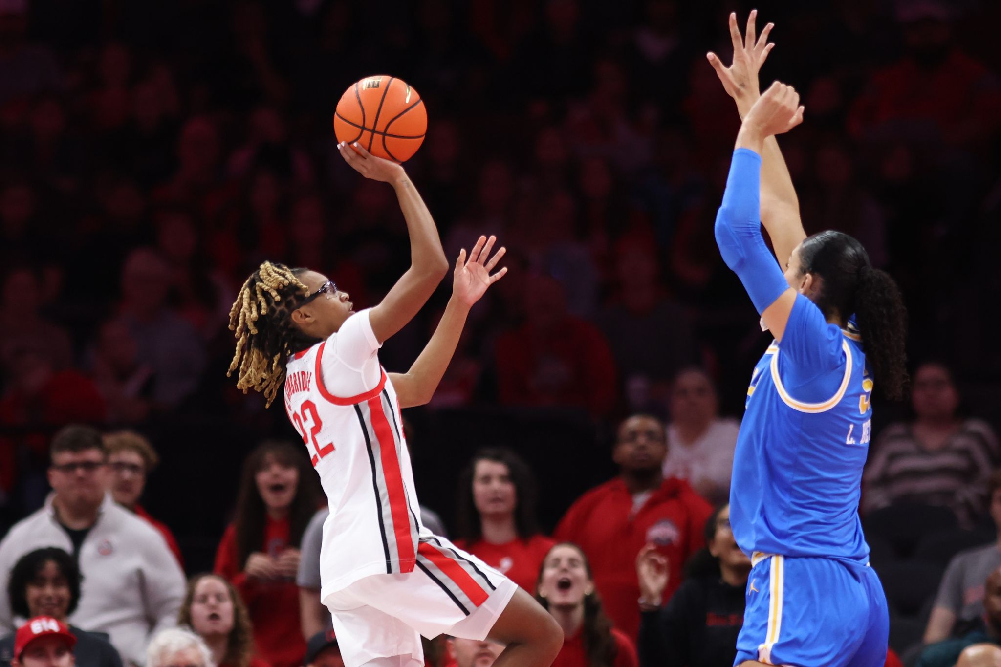 AP women's basketball player of the week is No. 14 Ohio State's Jaloni ...