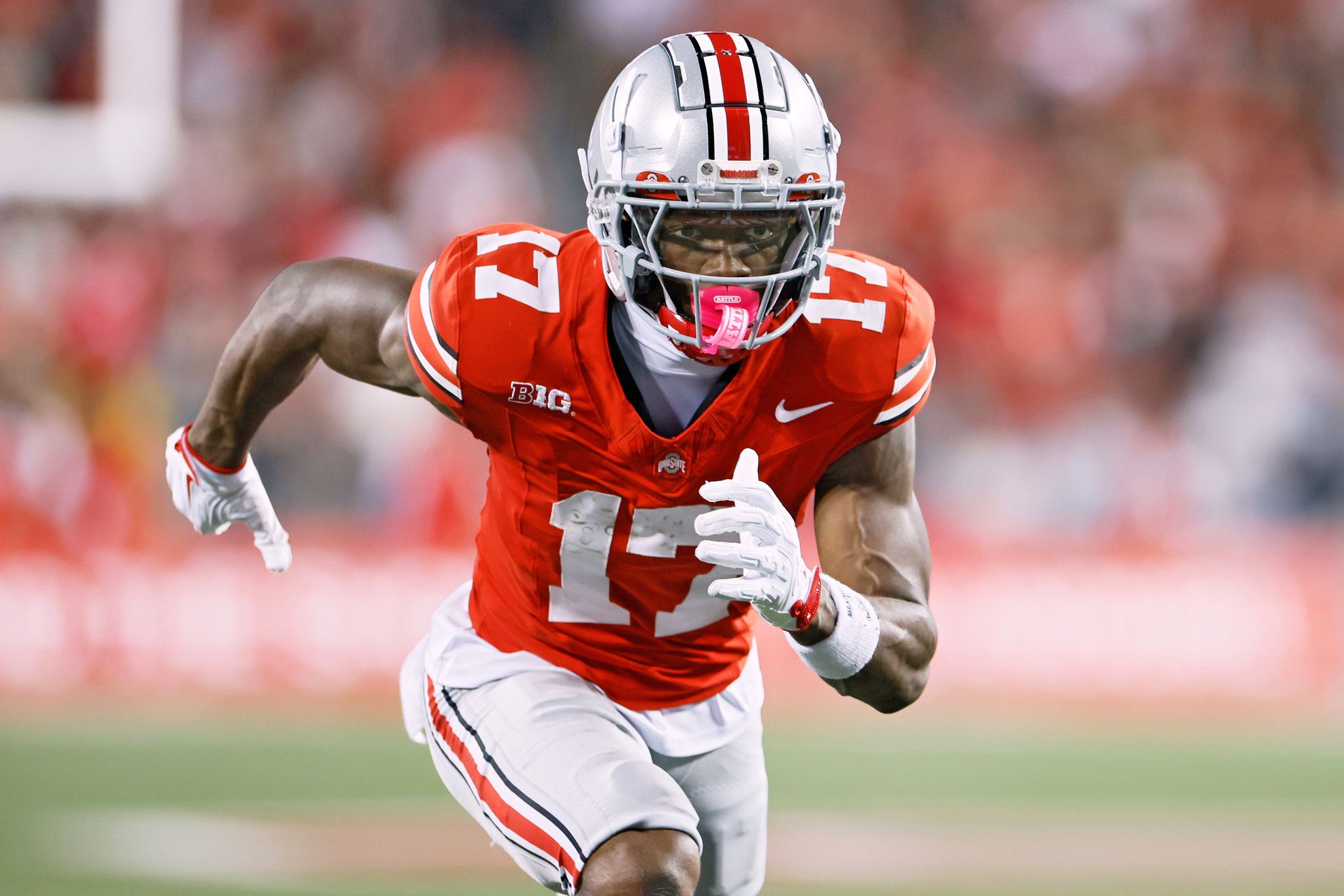 Ohio State's Carnell Tate declares for NFL draft after standout season