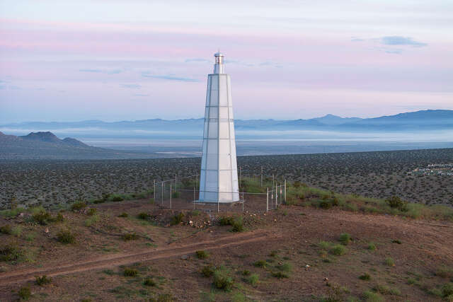 The Calif. desert town with 1 dive bar and a 50-foot-tall lighthouse