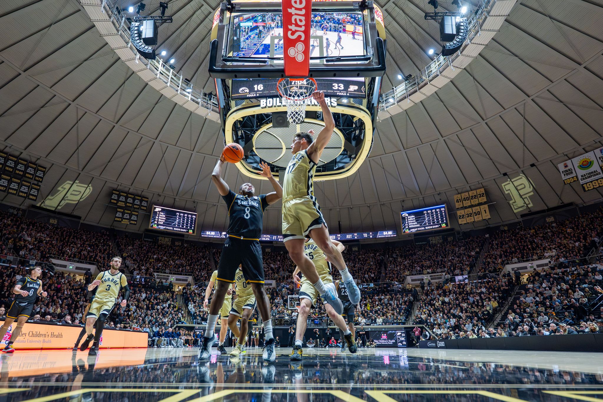 Benter's career-high 20 points lead No. 5 Purdue to a 101-60 rout of ...