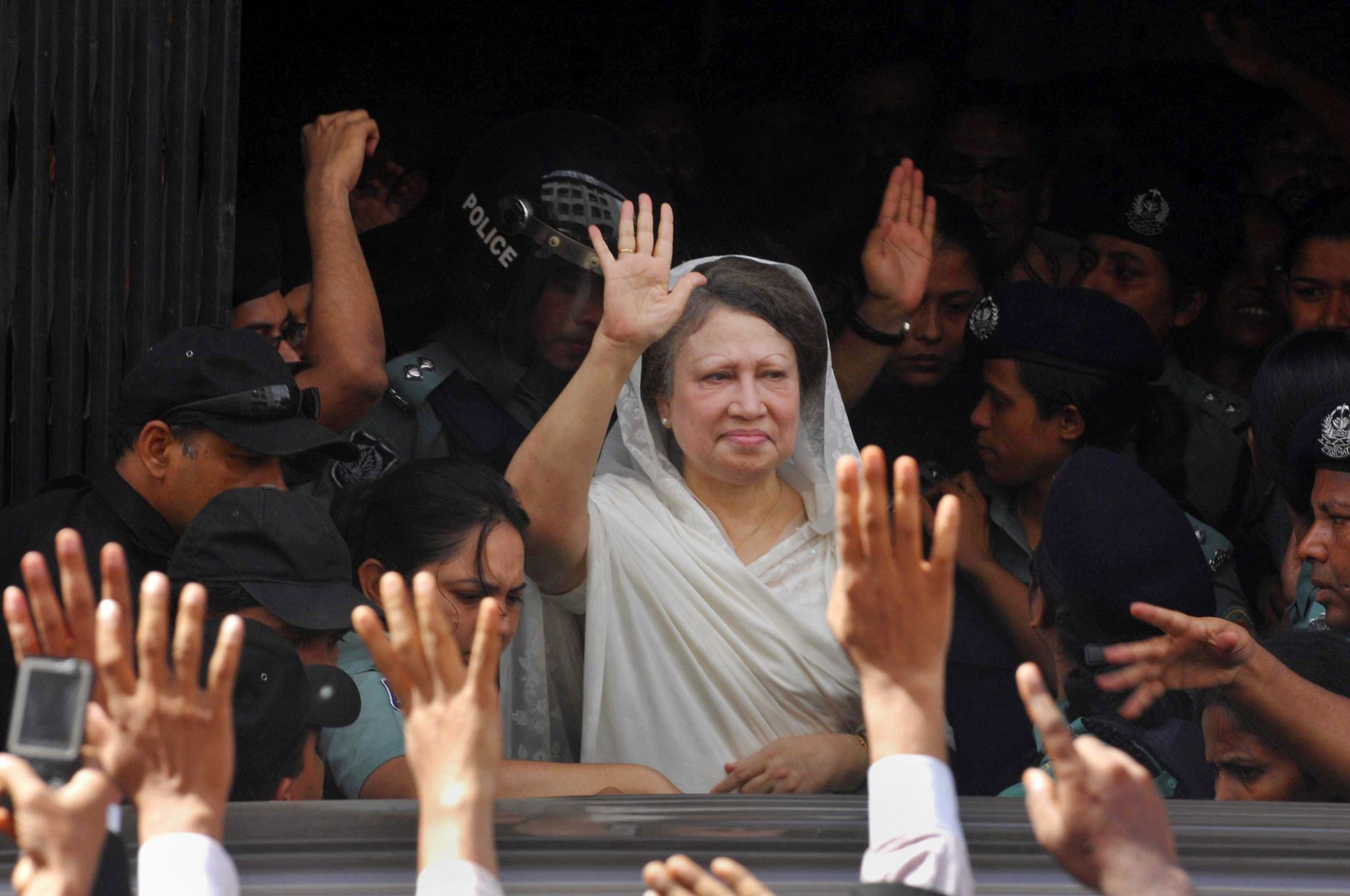 Khaleda Zia, former Bangladeshi prime minister and archrival of a ...