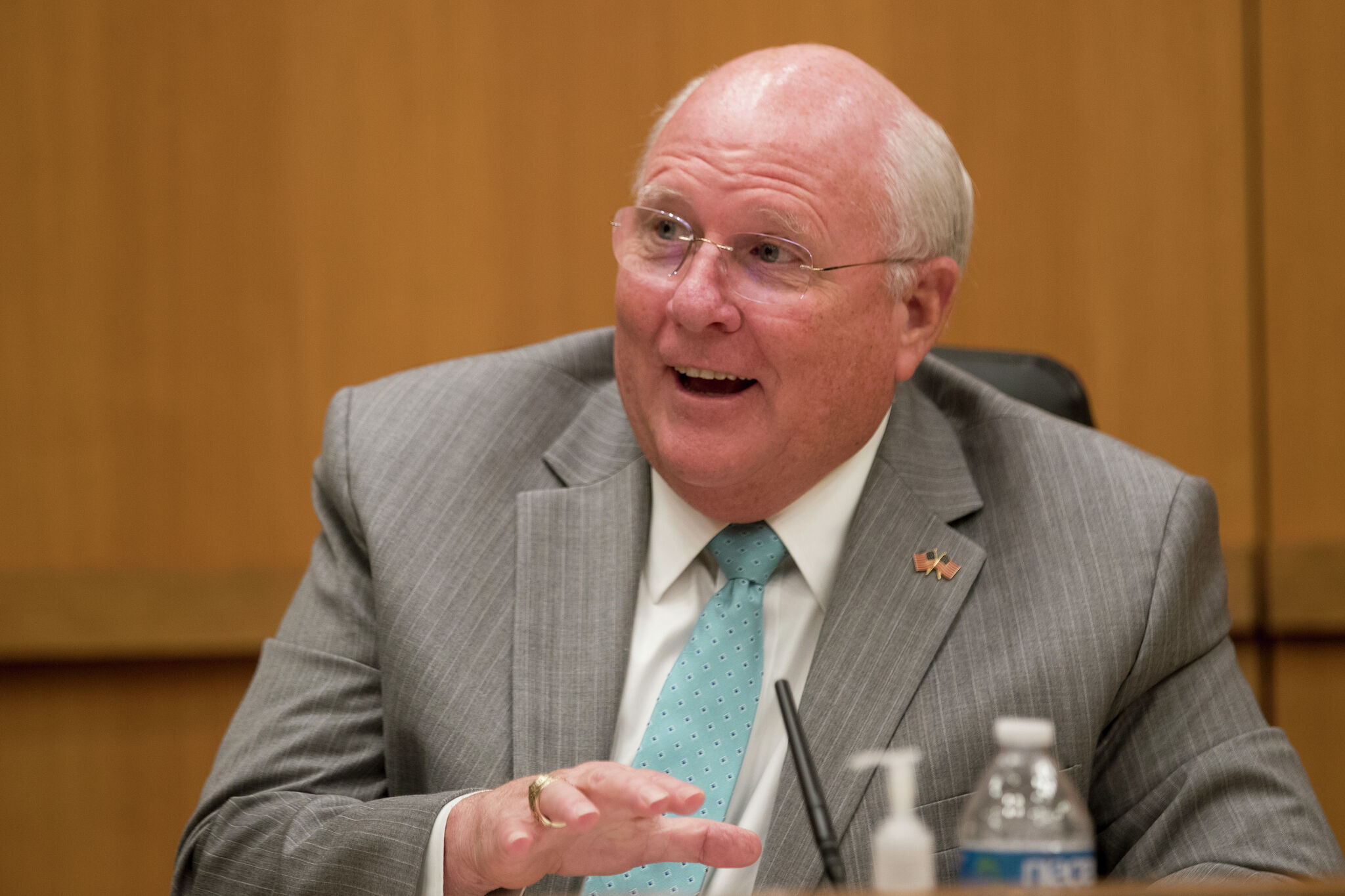 Commissioners court to discuss arrest of Harris County treasurer