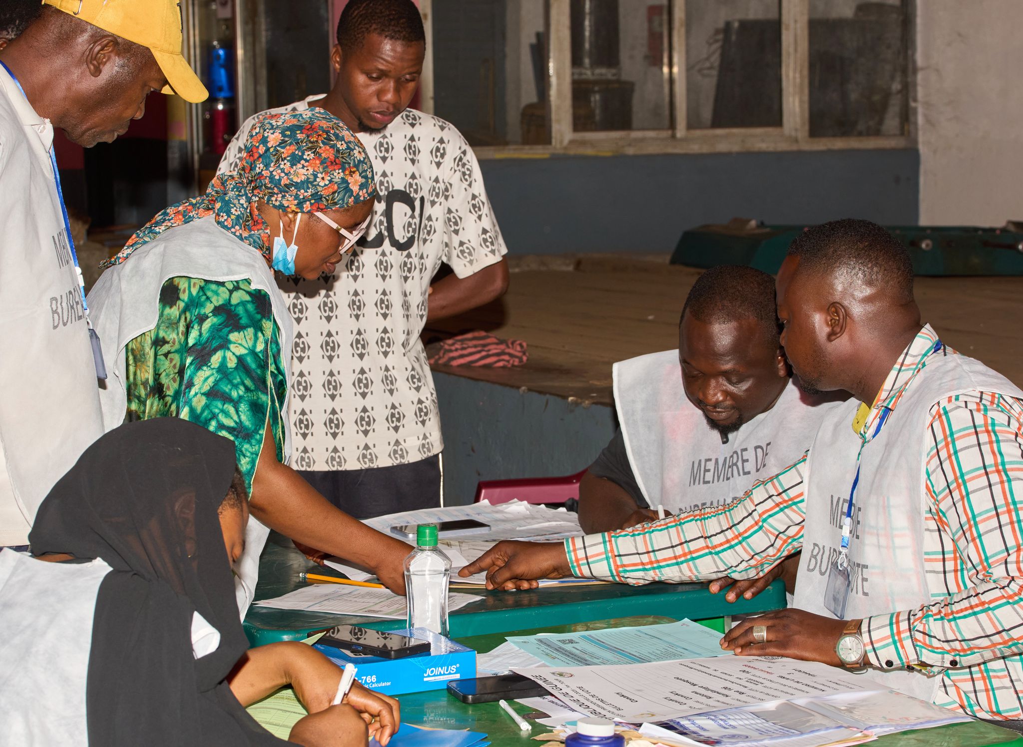 Junta leader is declared the winner of Guinea’s presidential election