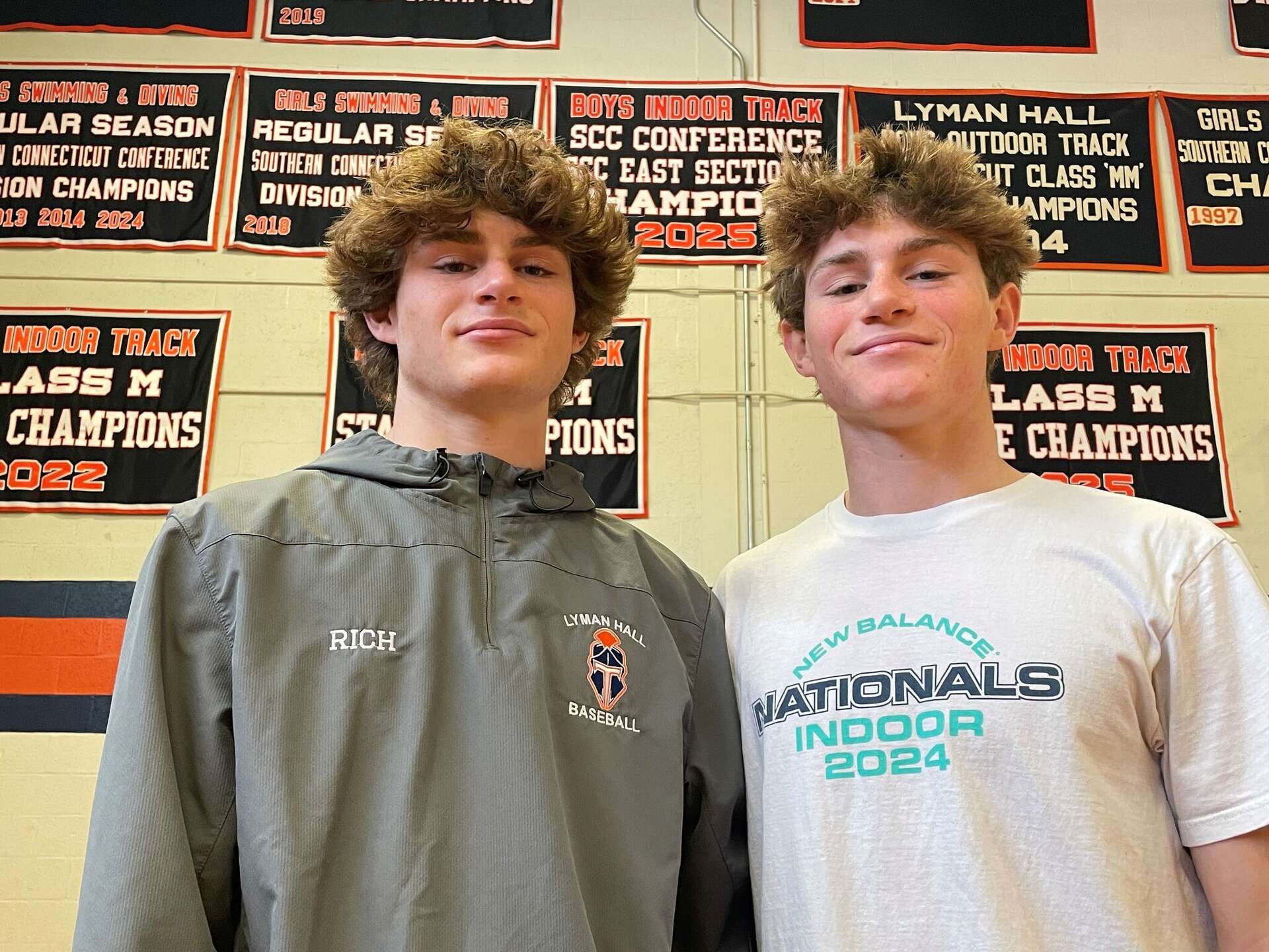 Lyman Hall's Rich twins piled up medals in illustrious indoor career