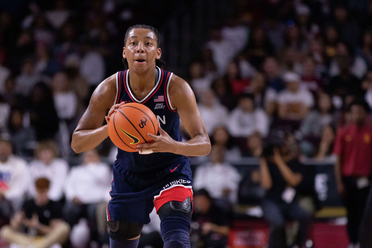 UConn without starting point guard KK Arnold for game at Providence