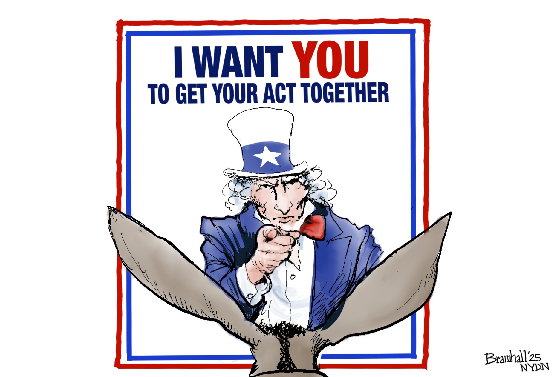 Opinions: Political cartoons of the year for 2025