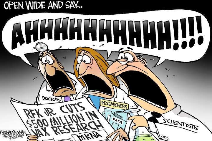 Opinions: Political cartoons of the year for 2025