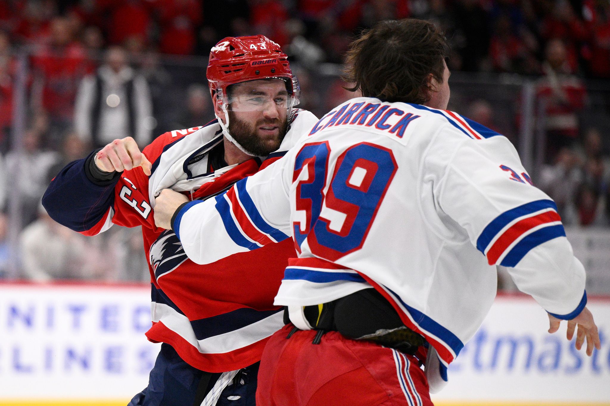 Tom Wilson has Gordie Howe hat trick in Capitals' 6-3 win against Rangers