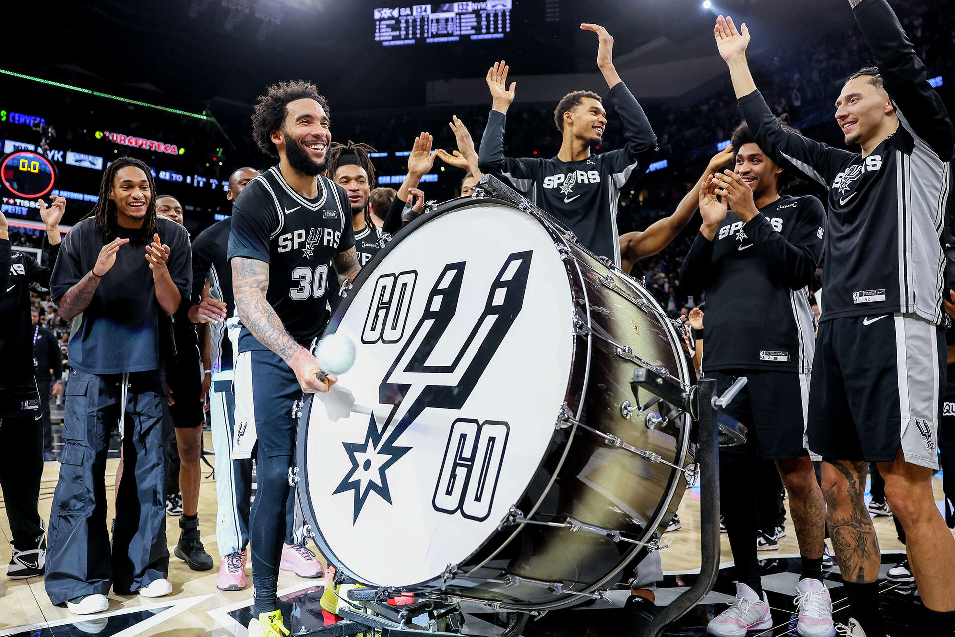 How Julian Champagnie went from undrafted to the Spurs' record books