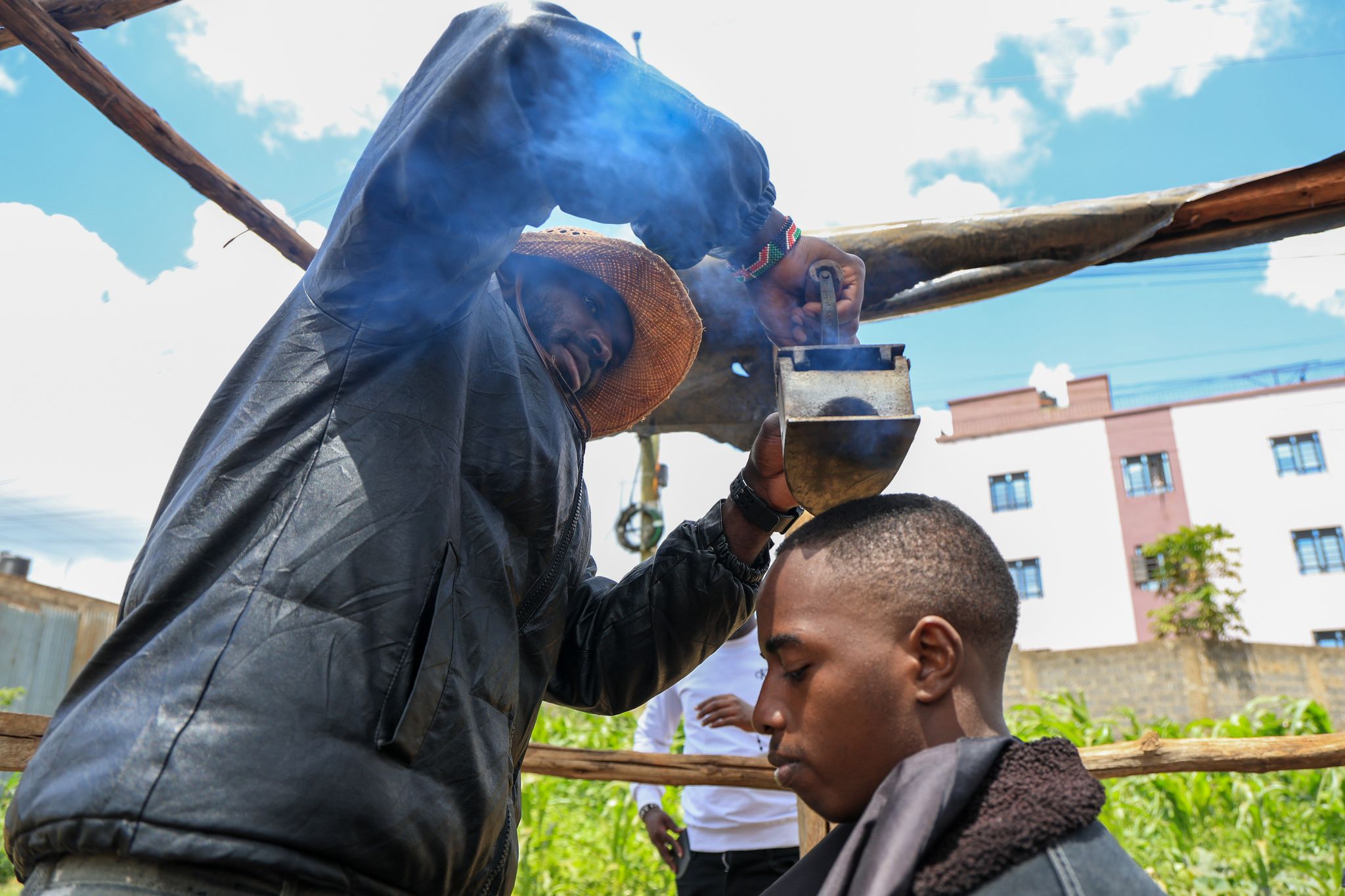 A Kenyan barber who wields a sharpened shovel thrives on Africa's ...