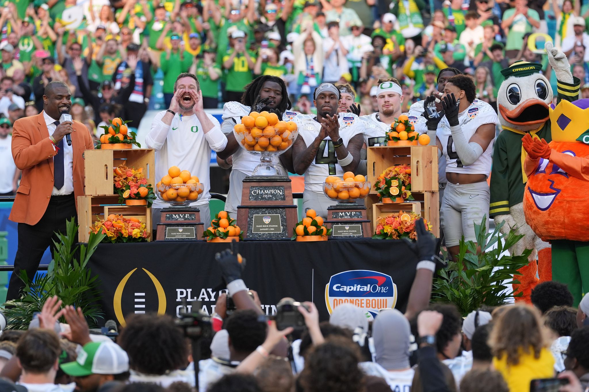 Indiana and Oregon to meet again at the Peach Bowl with a spot in the ...