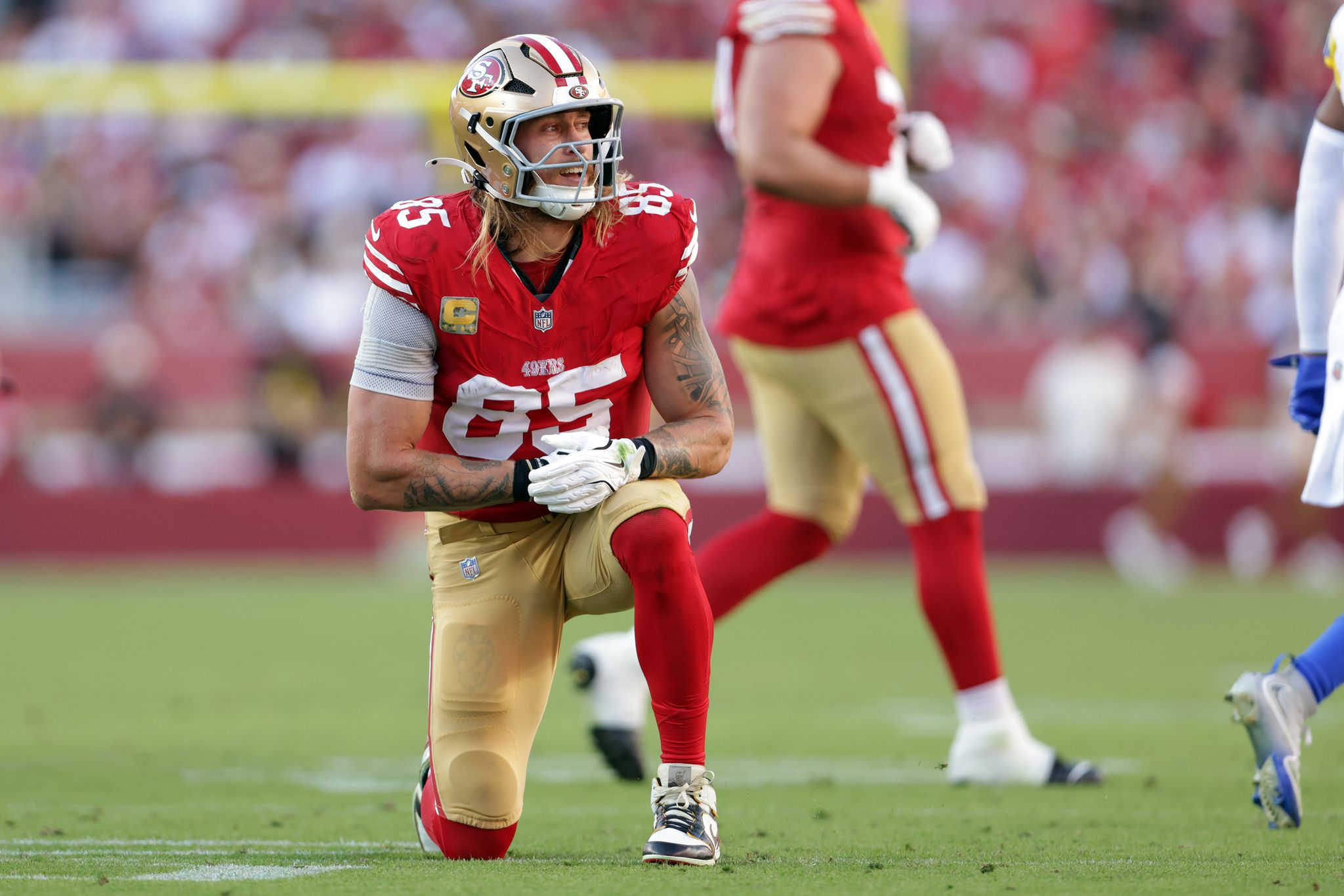 49ers’ George Kittle expects to play Seahawks; Trent Williams unclear