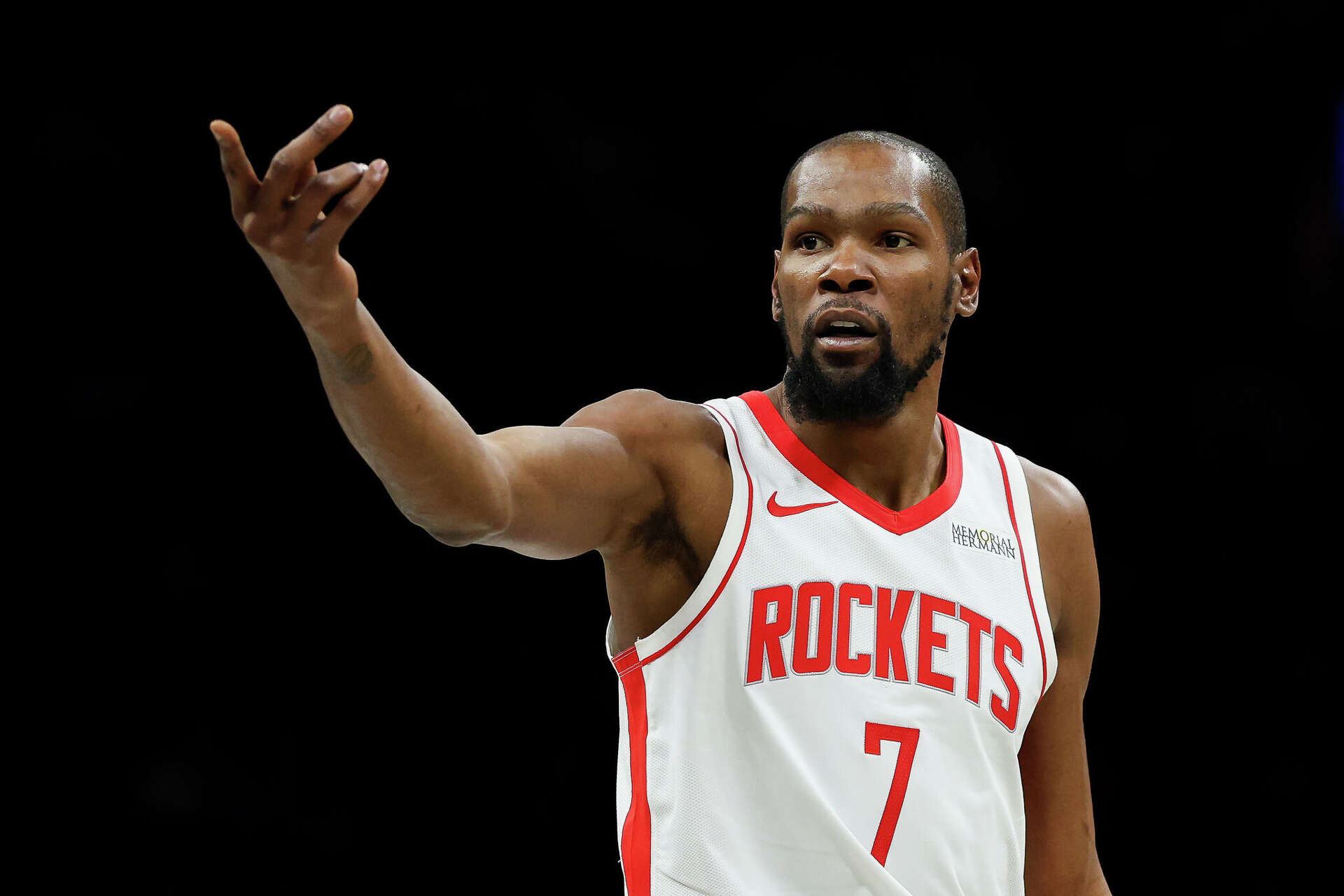 Kevin Durant scores 22 points with 11 assists as Rockets blow out Nets
