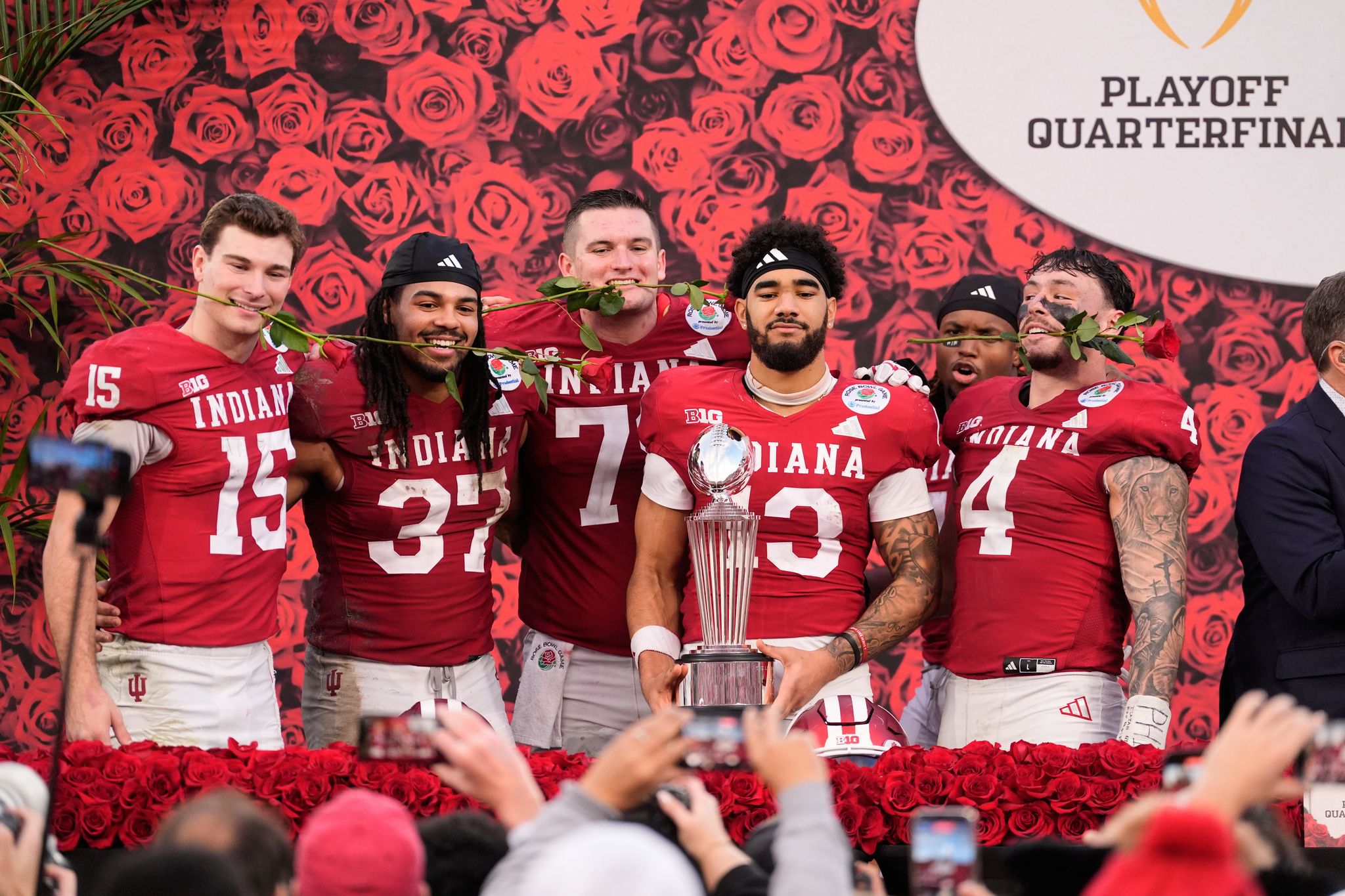 Indiana becomes 1st team to win a CFP game following a bye, ending 6 ...
