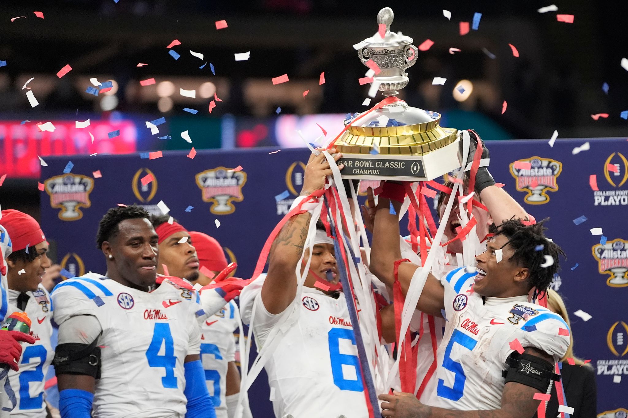 Ole Miss and breakthrough QB Chambliss advance to CFP Fiesta Bowl ...