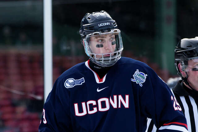 Ex-UConn hockey star Tage Thompson on Team USA for Olympics